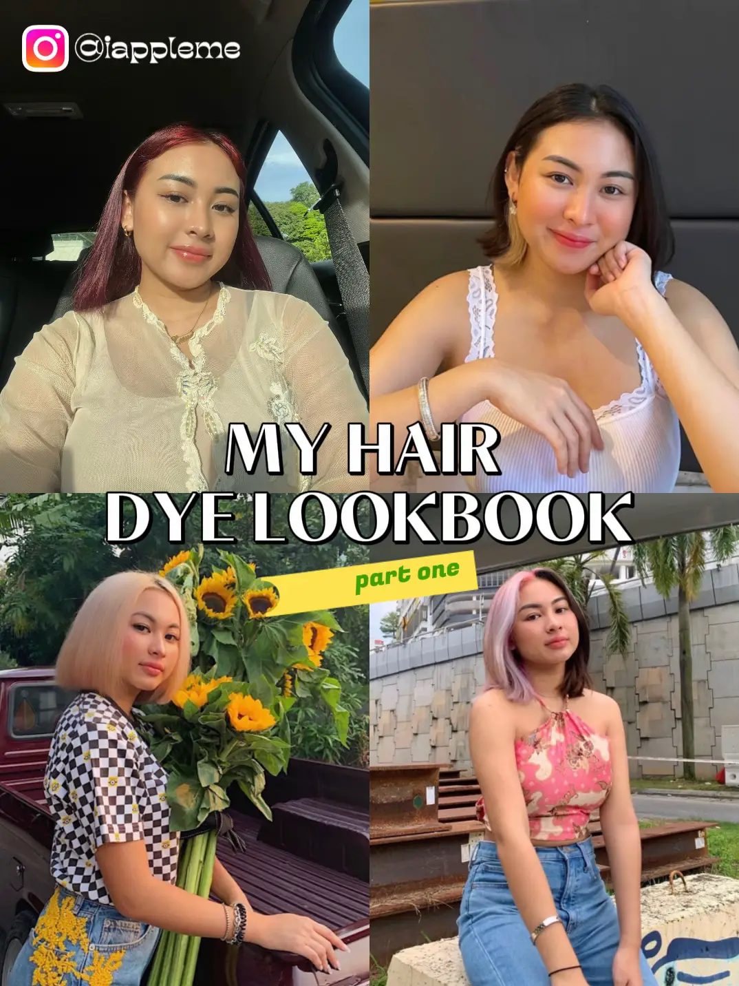 MY HAIR LOOK-BOOK ! | แกลเลอรีที่โพสต์โดย luna tasha | Lemon8