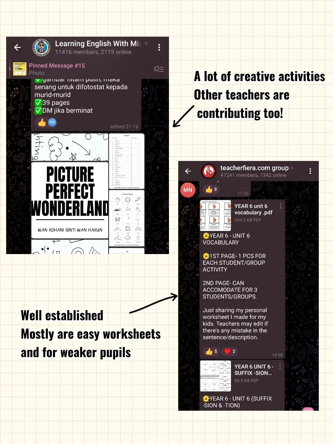 Telegram Channels Teachers & Parents Wajib Join 🤓 | Galeri disiarkan ...