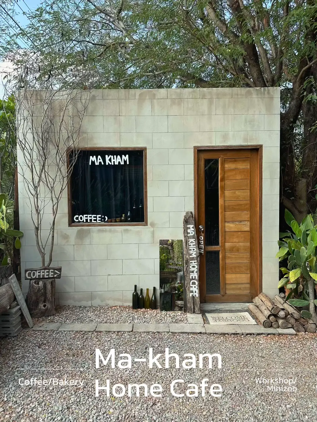 Ma-kham home cafe at Ratchaburi 🫶🏻 | วิดีโอที่เผยแพร่โดย แชร์กันมะ | Lemon8