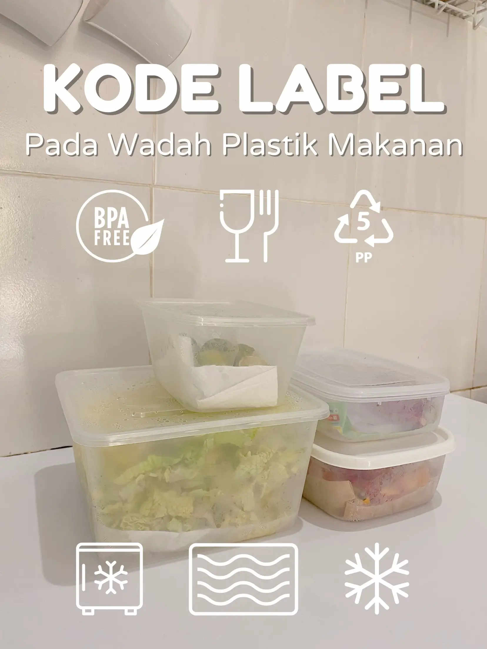 Waspada Kode Label di Wadah Makanan ‼️ | Galeri diposting oleh Wils ...