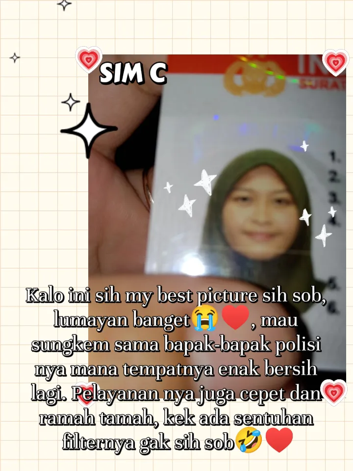 NANGIS BANGET😭 FOTO KTP SAMA FOTO SIM , KOK BEDA Y | Galeri diposting ...