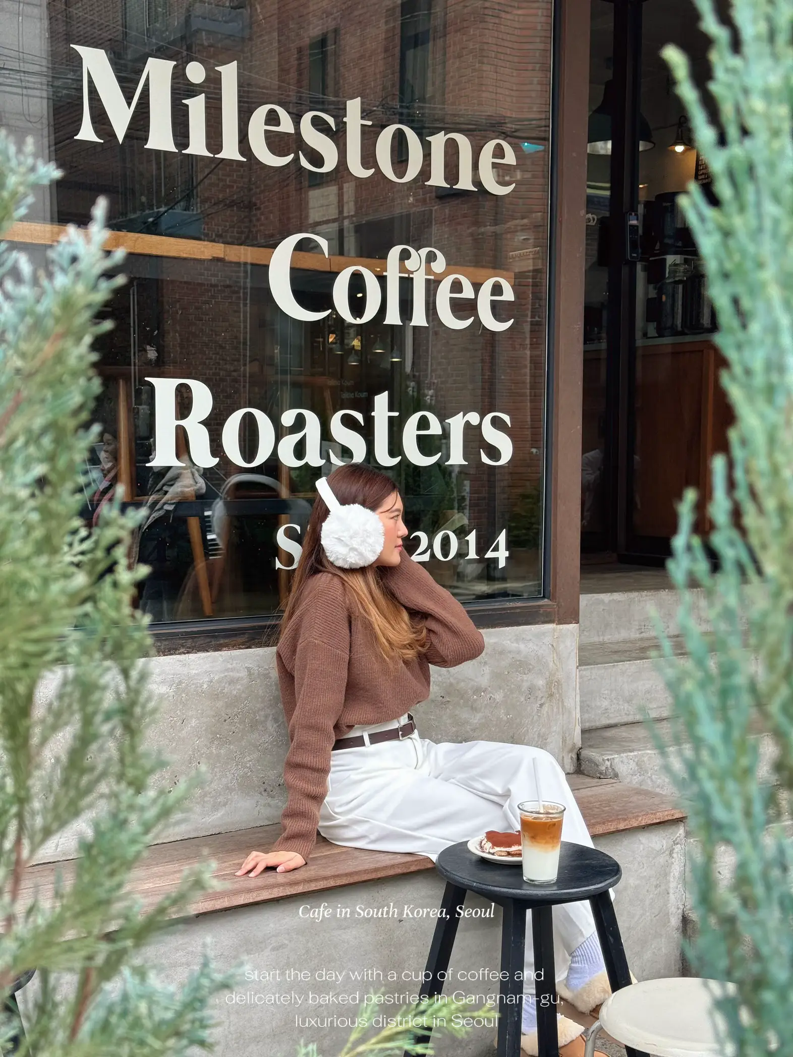 รีวิวคาเฟ่ย่าน Gangnam | Milestone Coffee Roaster☕️🍫 | แกลเลอรีที่โพสต์โดย Theworldisoutthere ...