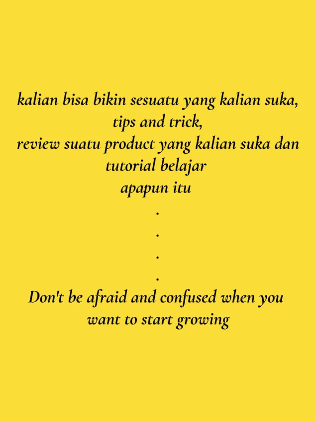 Make Me Grow | Galeri diposting oleh Diyah | Lemon8