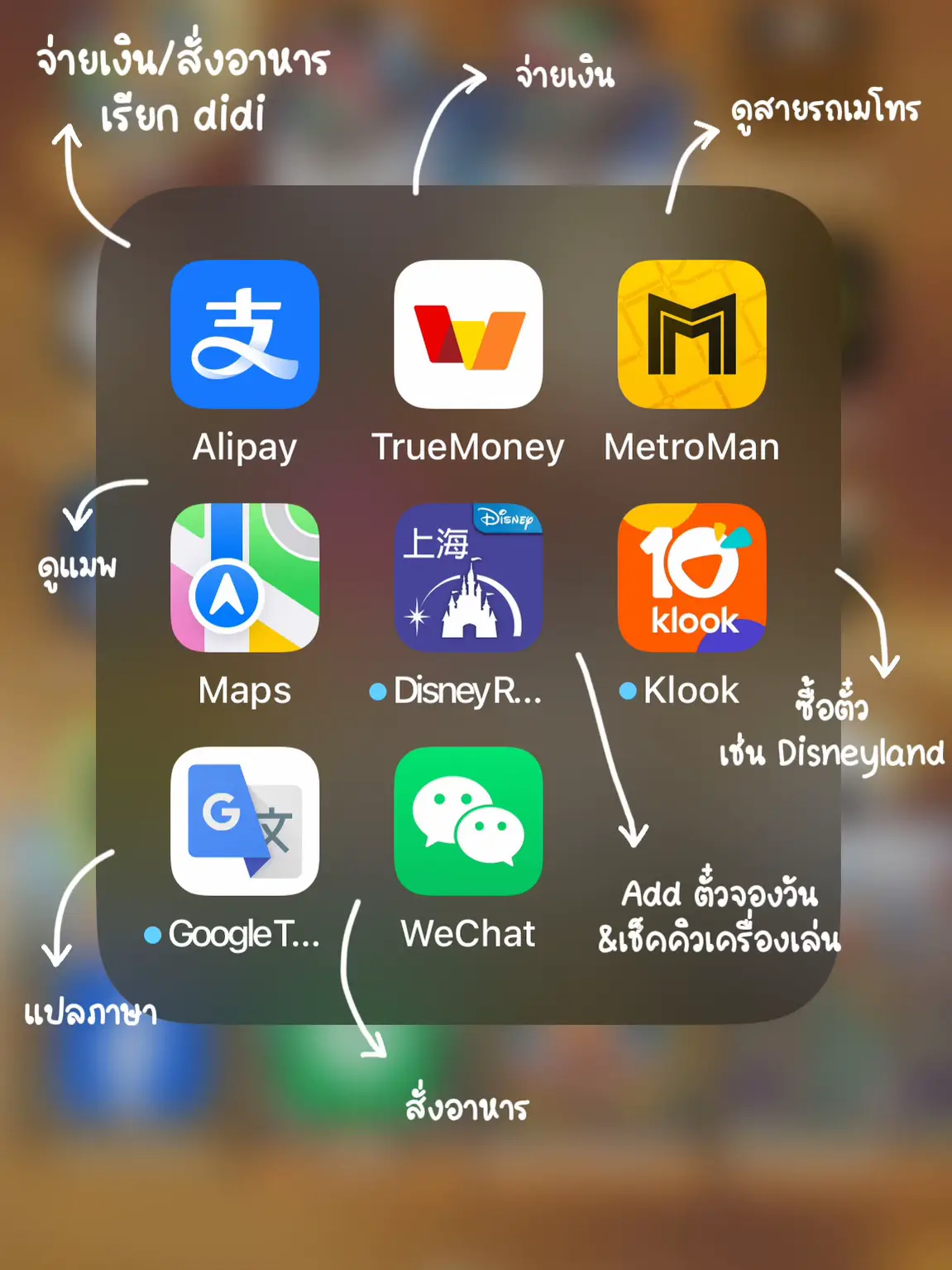 Review แอพต่างๆที่ใช้ตอนไปเที่ยวเซี่ยงไฮ้ 🇨🇳 | แกลเลอรีที่โพสต์โดย Panghom cooking | Lemon8