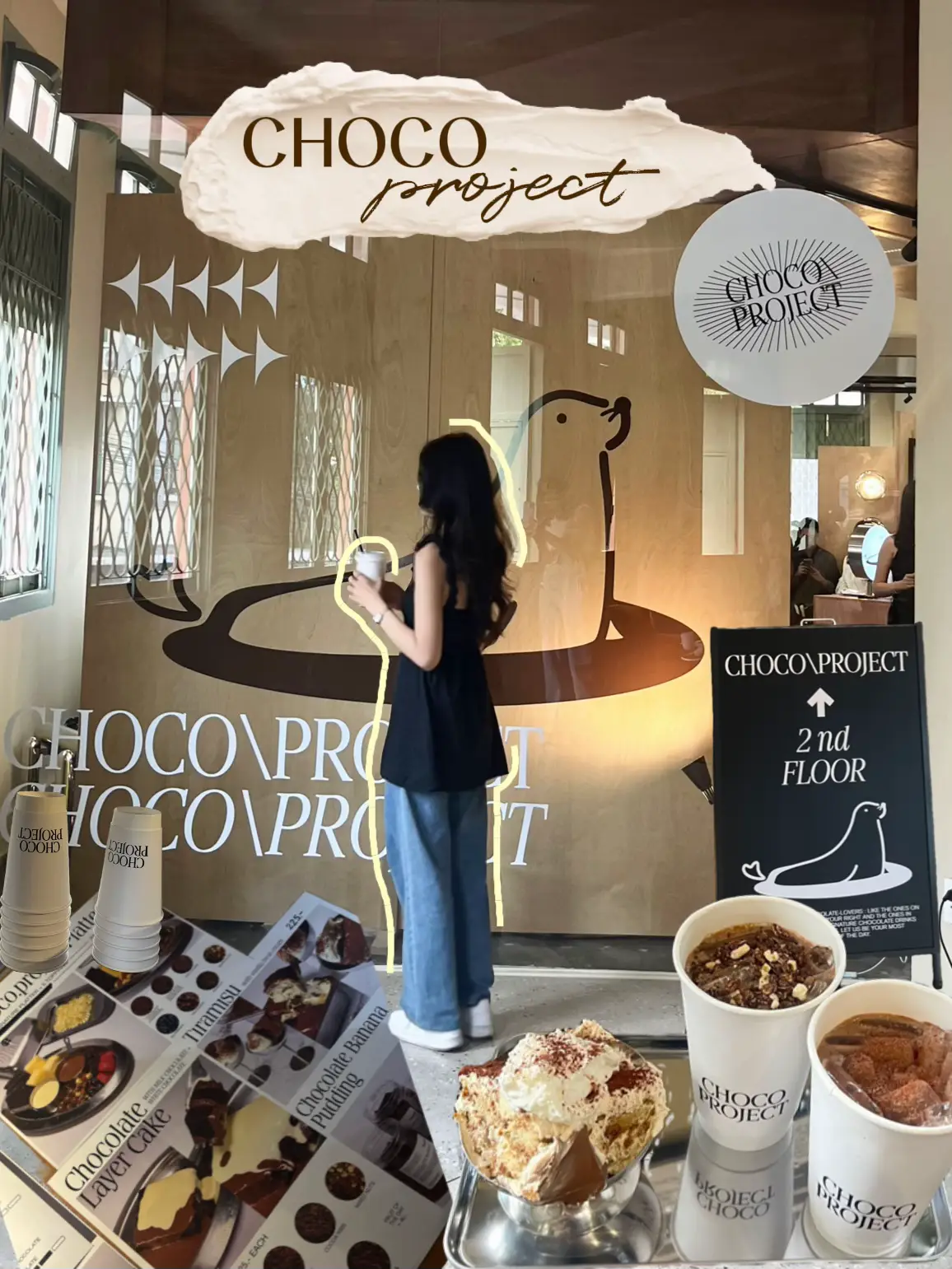 Choco Project 🥤คาเฟ่ช็อกโกแลตเข้มข้น พิกัดใหม่ย่านเจริญกรุง | แกลเลอรี ...