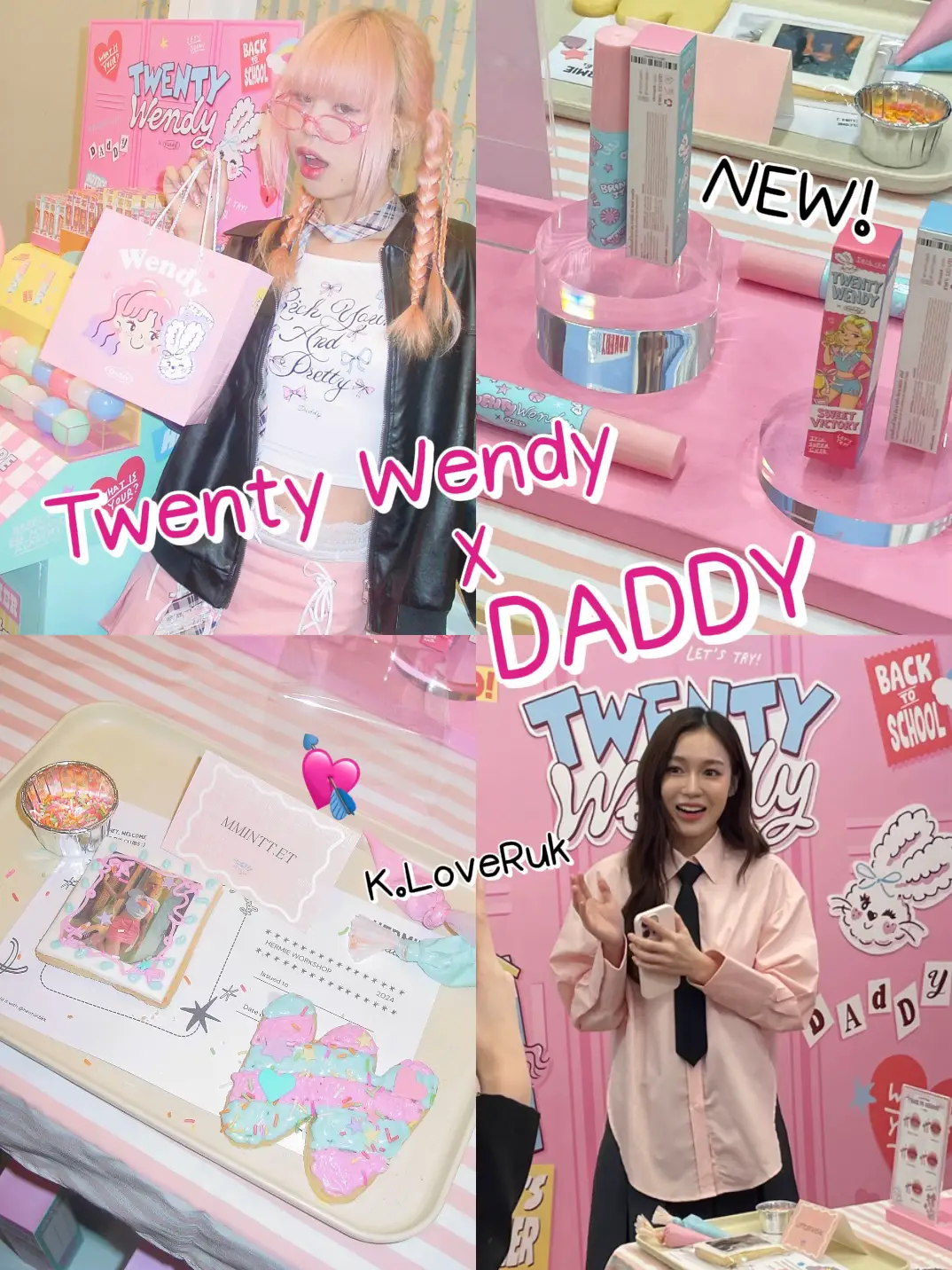พาส่องลิปใหม่! 💄💋💖Twenty Wendy x DADDY 💘 | แกลเลอรีที่โพสต์โดย Mmintt.et | Lemon8