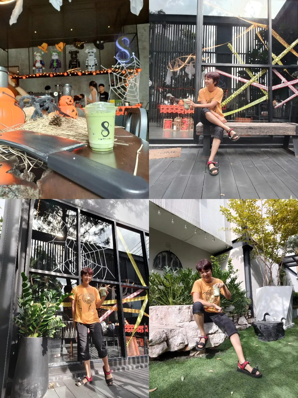 8 Eight Cafe คาเฟ่ธีม Halloween🎃👻🎃 | แกลเลอรีที่โพสต์โดย tu bgood | Lemon8