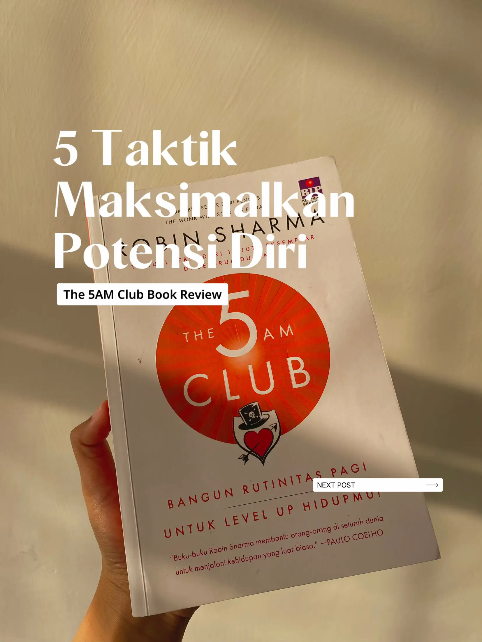 The 5AM Club Book Review | Galeri diposting oleh Icha Agustya | Lemon8