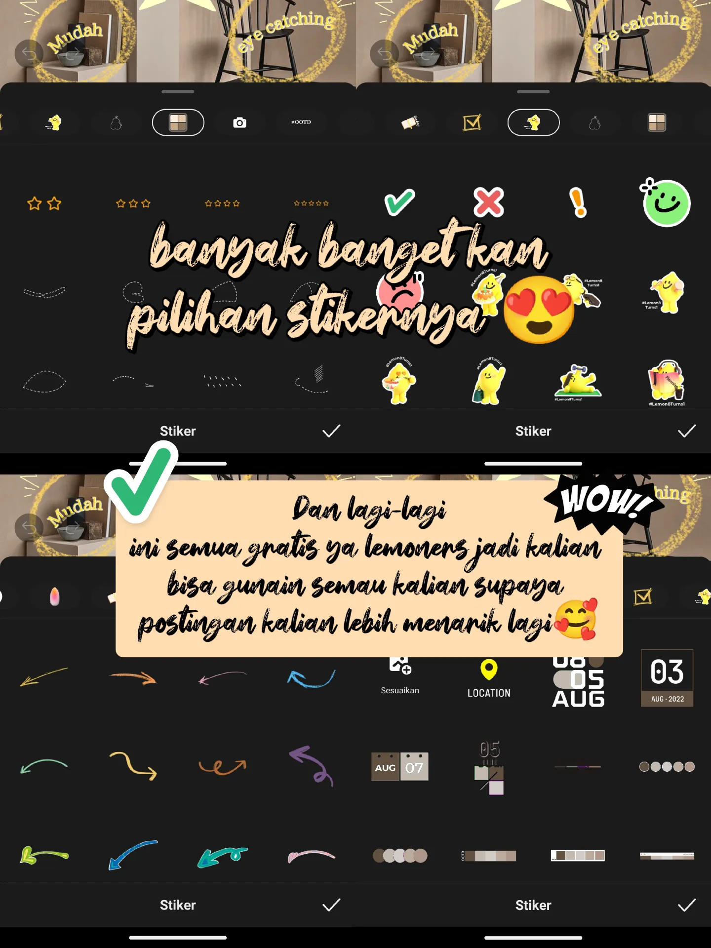 Tutorial editing pakai aplikasi lemon8 🍋 | Galeri diposting oleh Hera ...