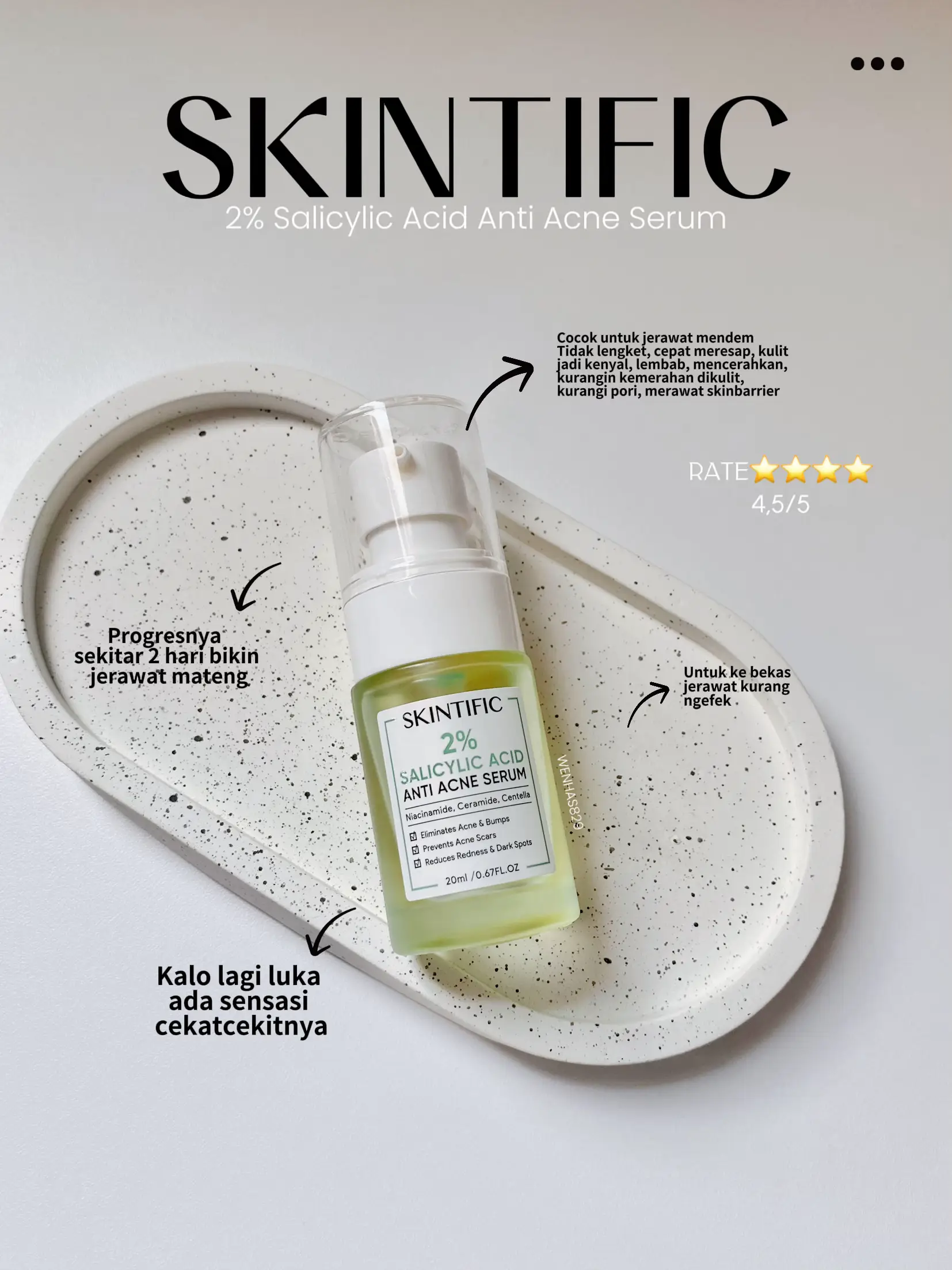 Serum Untuk menghilangkan Jerawat & Bekas Jerawat | Galeri diposting oleh 𝑤𝑒𝑛ℎ𝑎𝑠♡🪿 | Lemon8