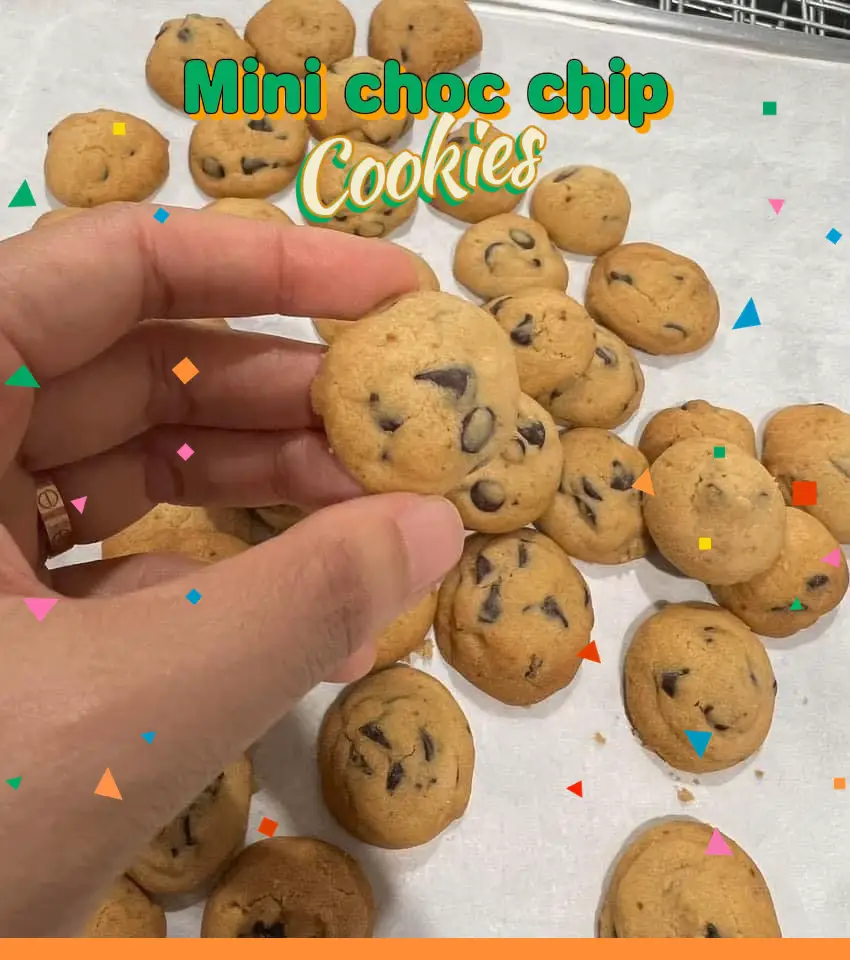 Mini Choc chip Cookies คุ้กกี้กรอบ คุ้กกี้ซีเรียล | แกลเลอรีที่โพสต์โดย ...