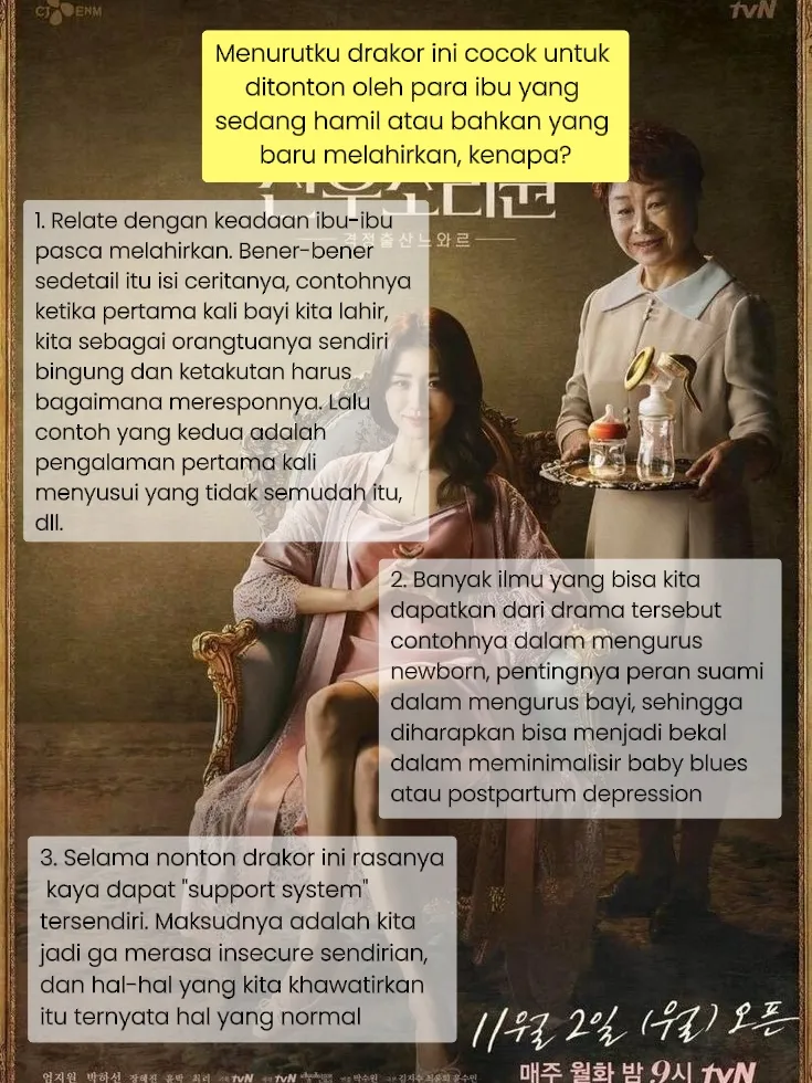 BUMIL DAN NEW MOM WAJIB TONTON DRAMA INI‼️ | Galeri diposting oleh Pin ️ | Lemon8