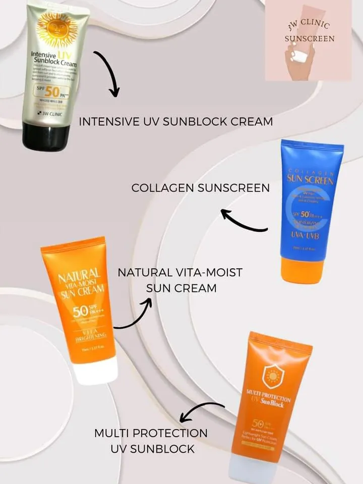 3W Clinic SUNSCREEN Recommend | แกลเลอรีที่โพสต์โดย Gxbriel | Lemon8