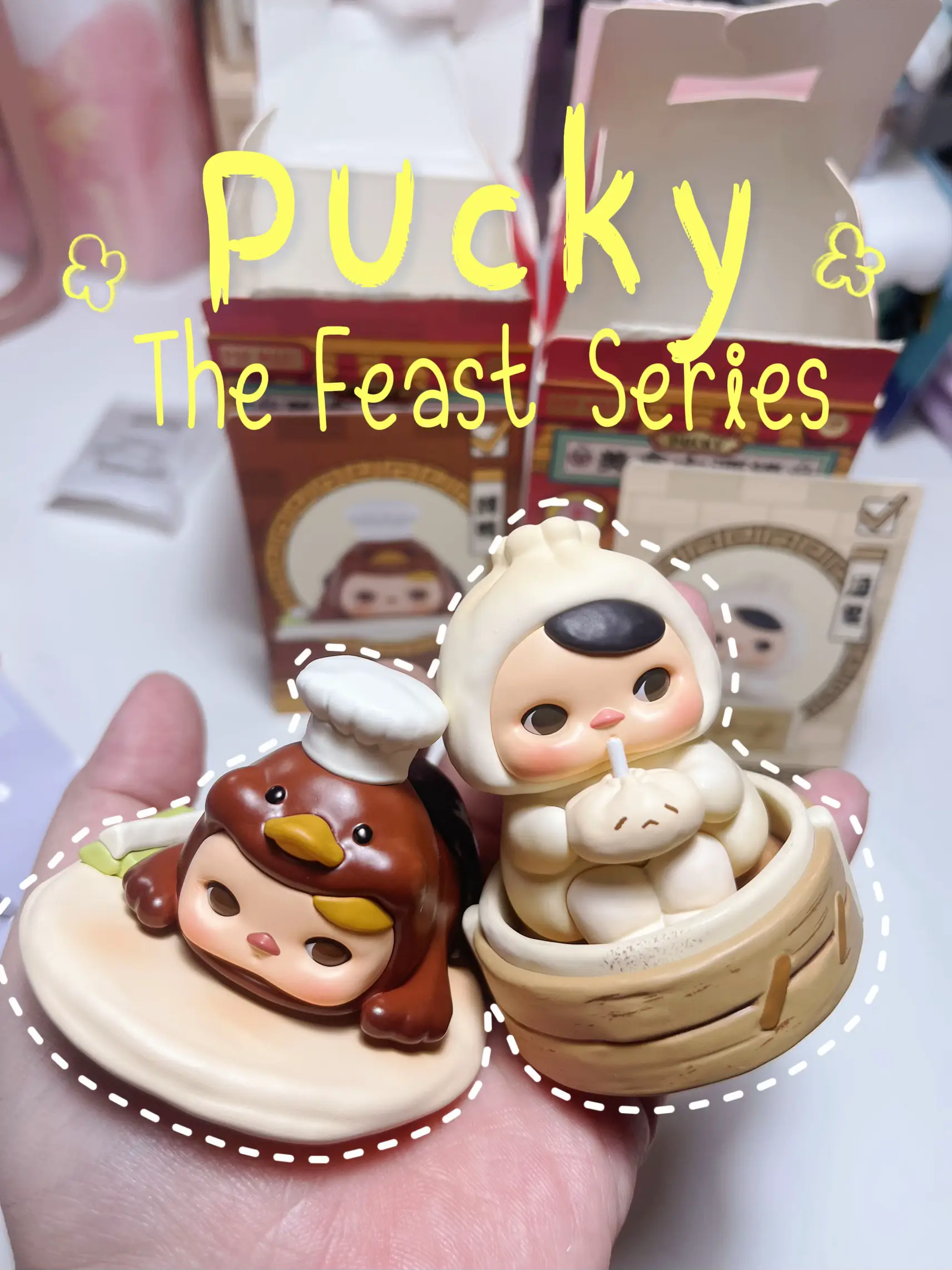PUCKY The Feast Series Figures | แกลเลอรีที่โพสต์โดย Eve | Lemon8