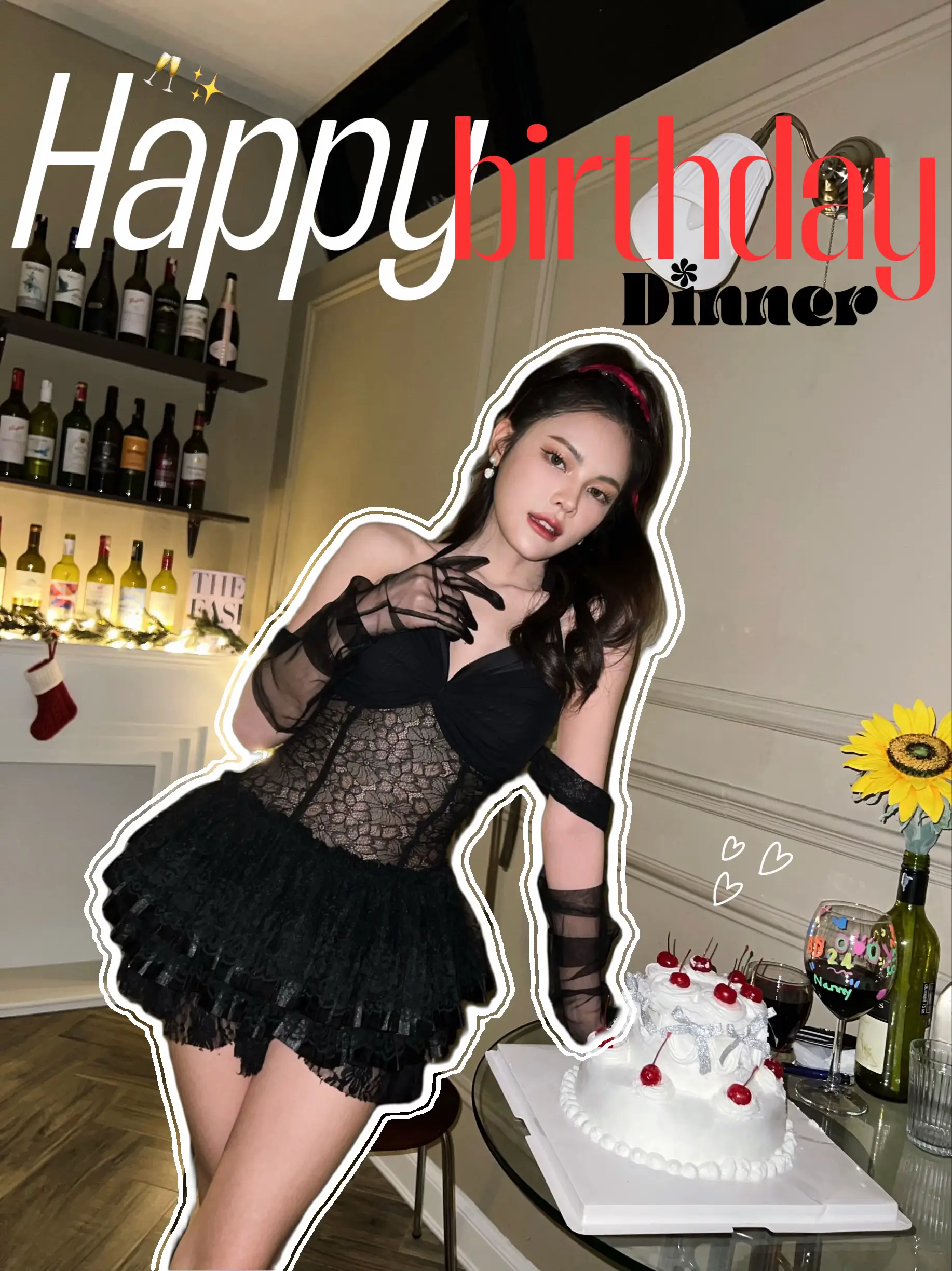 Hbd🧁🥂 Dinner ร้านที่ห้ามพลาด! Kark Crof.f📍 | แกลเลอรีที่โพสต์โดย Nanny Sixzax🔮 | Lemon8