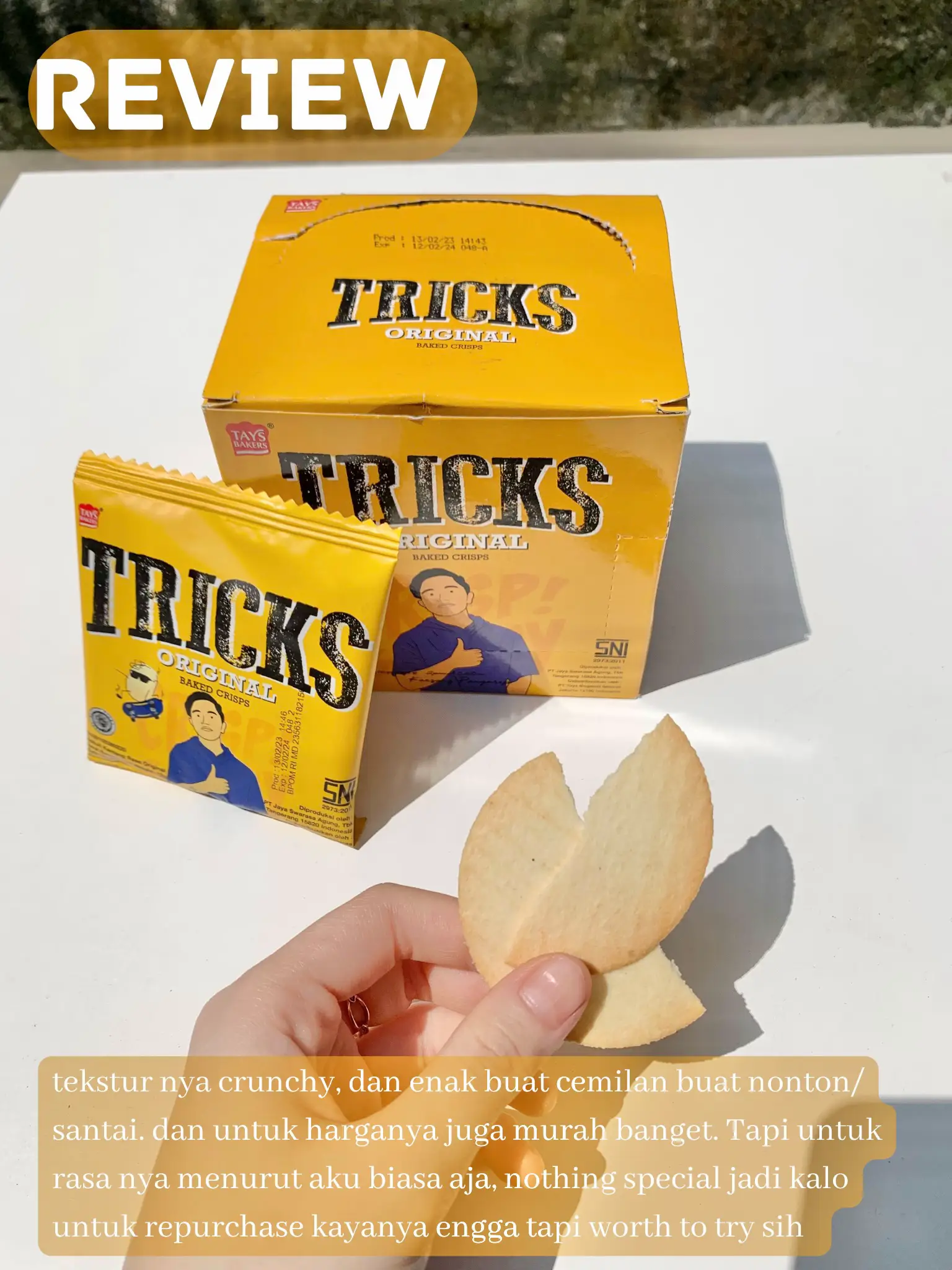 Review Snack Nya Kaesang. Seenak Apa Sih? | Galeri diposting oleh ...