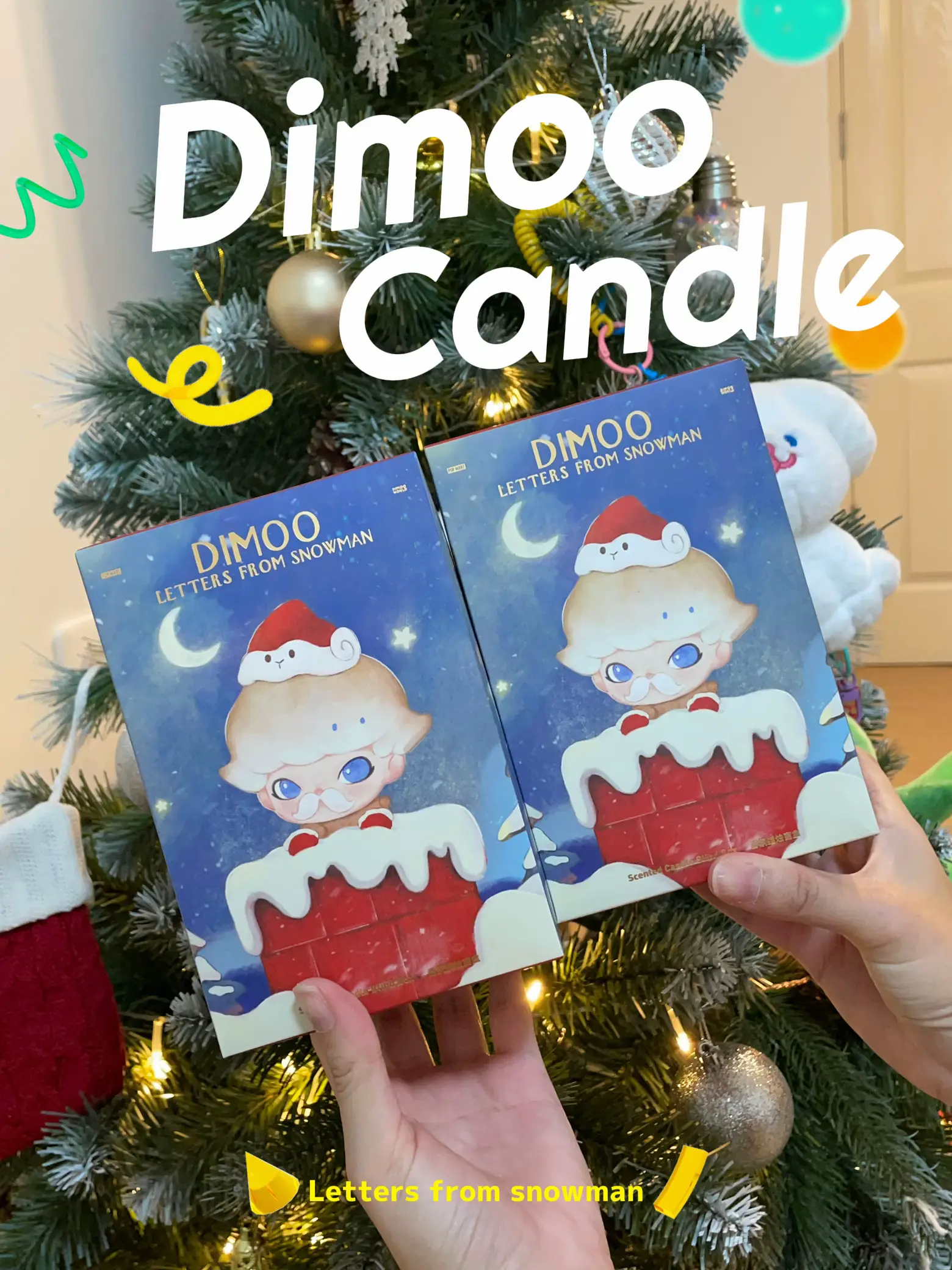 Dimoo Candle | แกลเลอรีที่โพสต์โดย Bamboo. | Lemon8