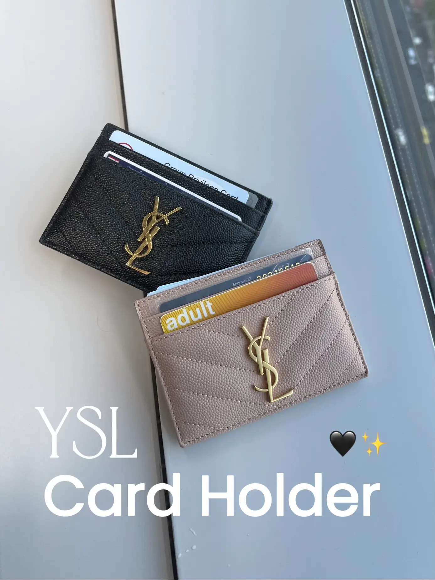 YSL card holder 8,xxx.- คุ้มไหม? 🖤 | แกลเลอรีที่โพสต์โดย parrns 💌 | Lemon8