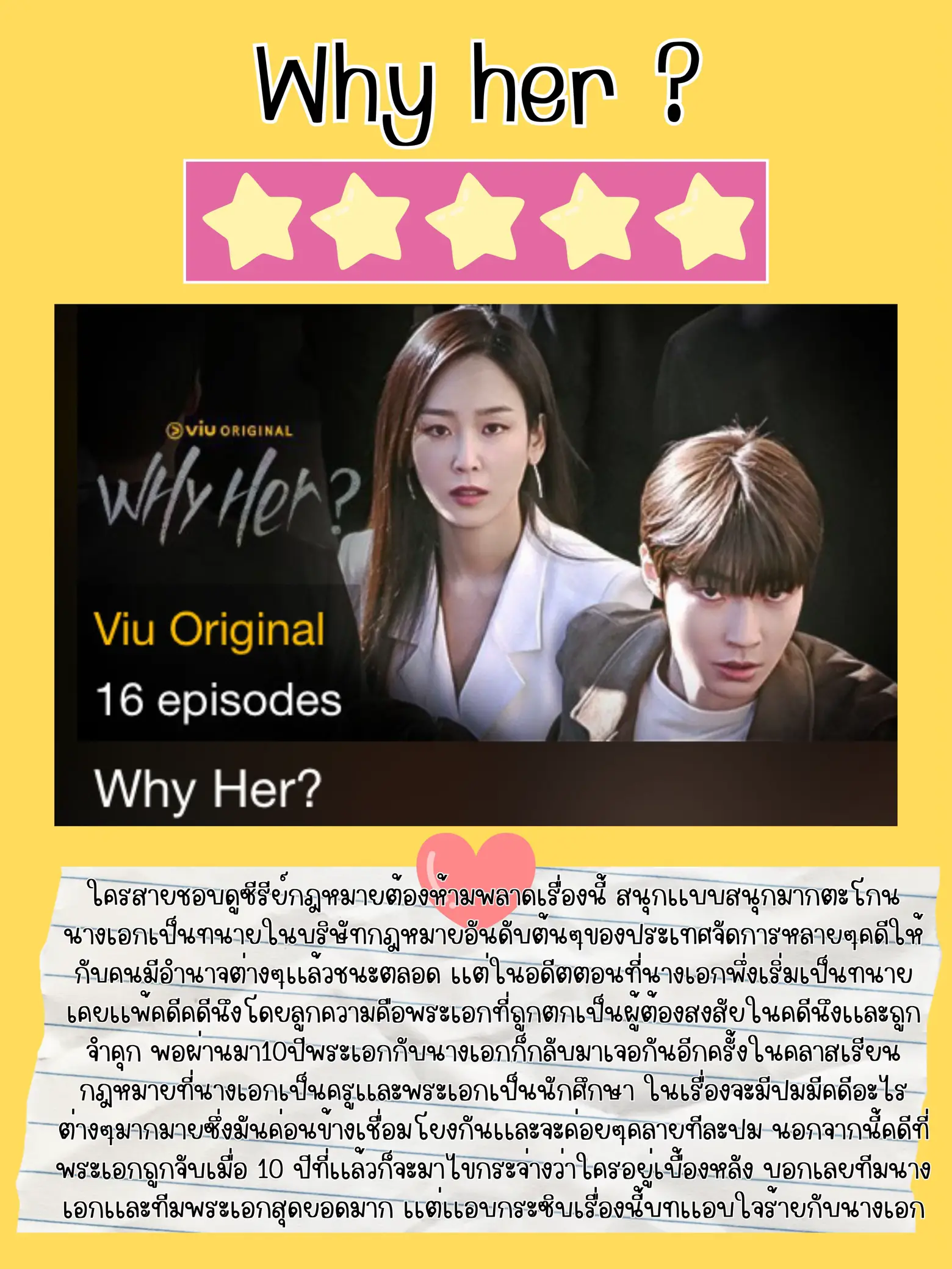 แนะนําซีรีย์ในviu 2024 - การค้นหาใน Lemon8