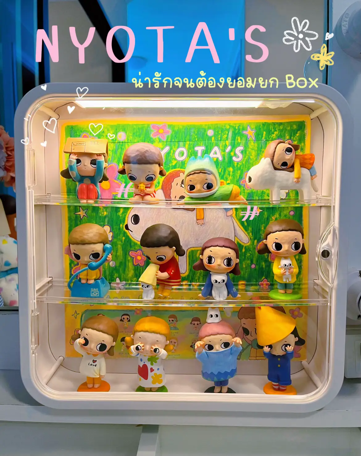 NYOTA’S น่ารักจนต้องยก Box | แกลเลอรีที่โพสต์โดย Passorn Cake 🌻 | Lemon8