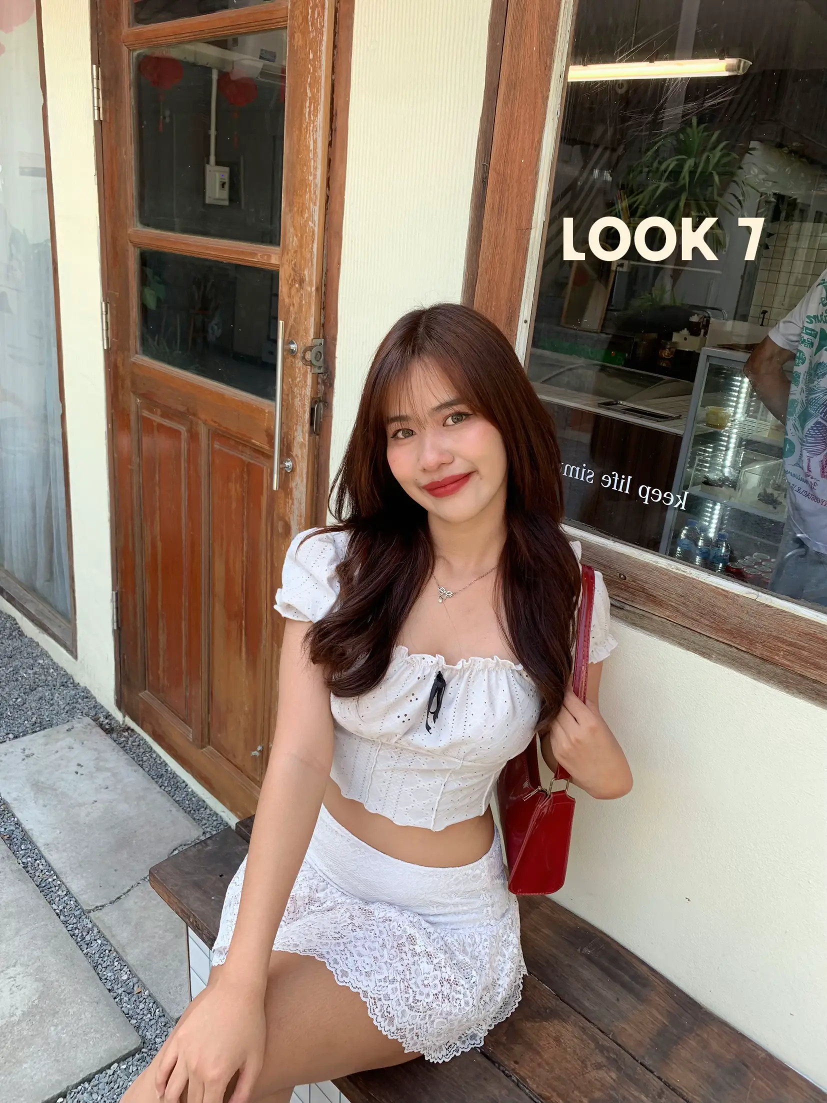 8 Look ไปคาเฟ่ ☕️ | แกลเลอรีที่โพสต์โดย วอชอ | Lemon8