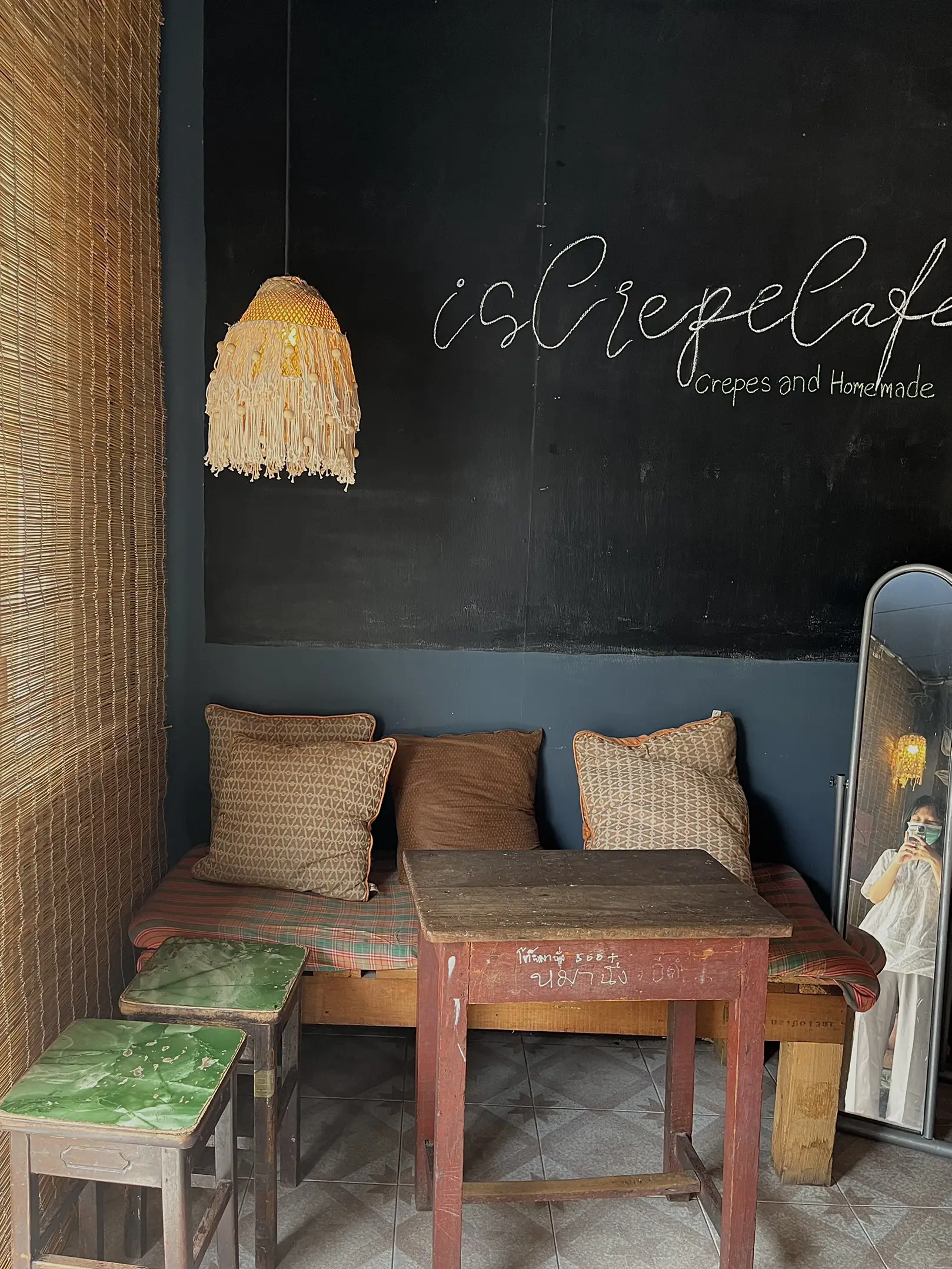 Is Crepe Cafe' 🍵🧩 คาเฟ่ใกล้สถานีรถไฟปากช่อง | แกลเลอรีที่โพสต์โดย Printnaq | Lemon8