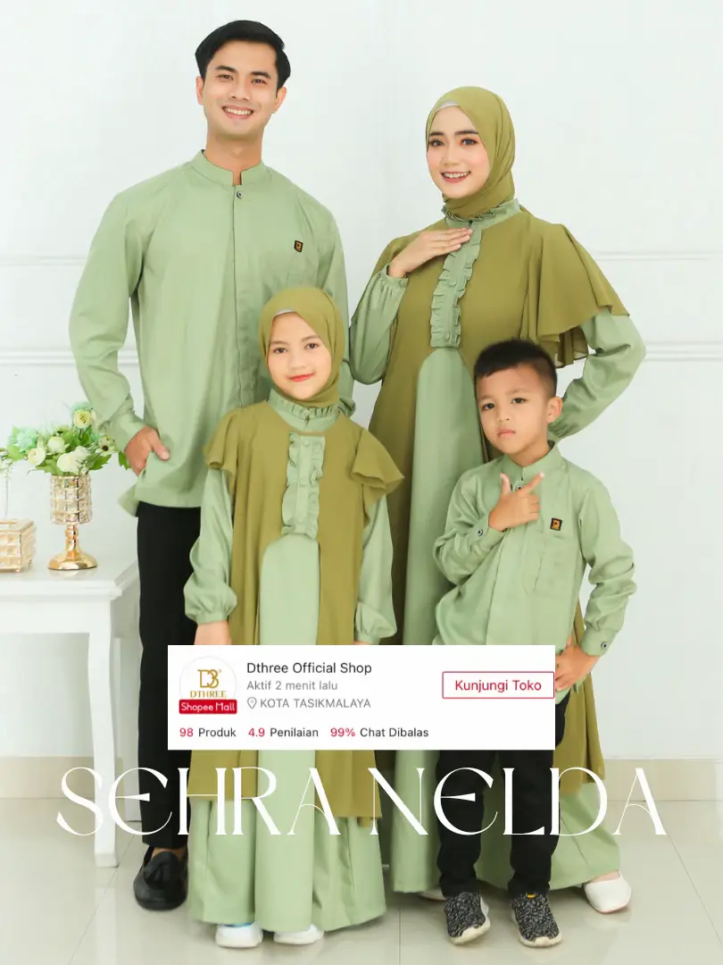 20 ide Rekomendasi Baju Keluarga Lebaran teratas di 2024