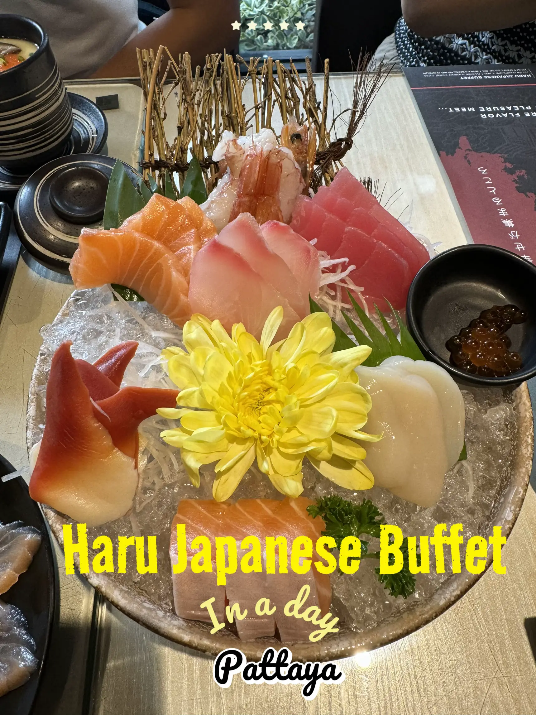 𝗛𝗮𝗿𝘂 𝗝𝗮𝗽𝗮𝗻𝗲𝘀𝗲 𝗕𝘂𝗳𝗳𝗲𝘁 春 พัทยา | แกลเลอรีที่โพสต์โดย Chill with Ae | Lemon8