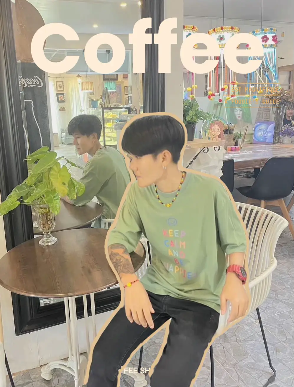 #คาเฟ่แนวศิลปะ | แกลเลอรีที่โพสต์โดย Bow Kie Tz | Lemon8