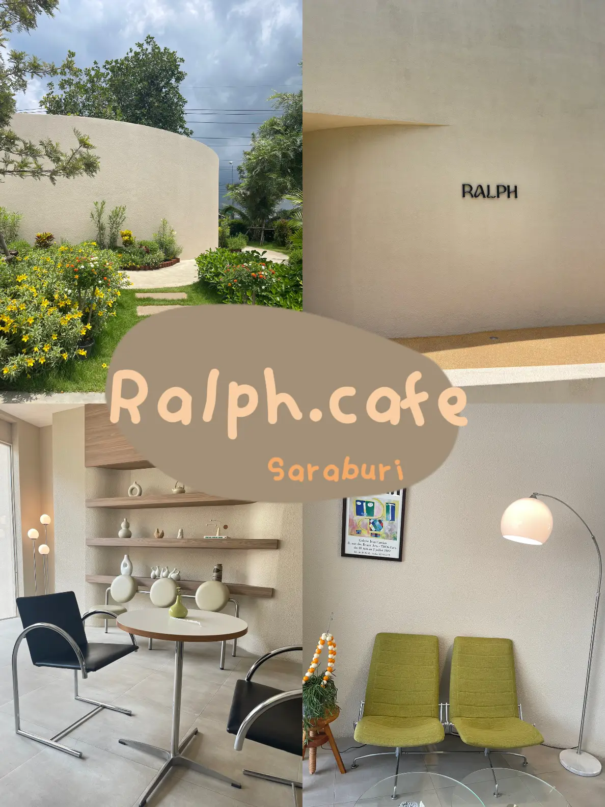 Ralph.cafe สระบุรี คาเฟ่สไตล์มินิมอล 🍞 | แกลเลอรีที่โพสต์โดย Phatcha 🐱 | Lemon8