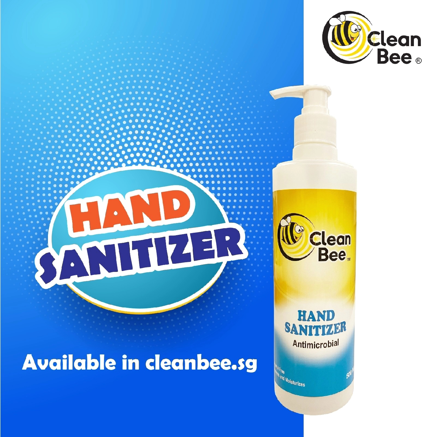 BEE6421 Non-alcohol Hand Sanitiser | Video published by Cleanbee Sg | Lemon8