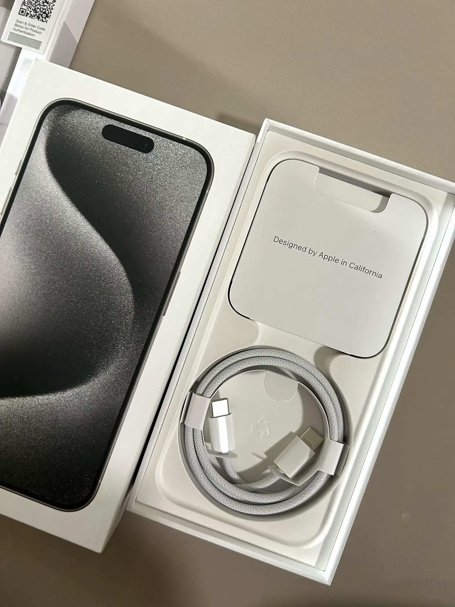 🤍Got it 😭 Ip15 pro White titanium📱 | Gallery posted by palmmmmmmm ...