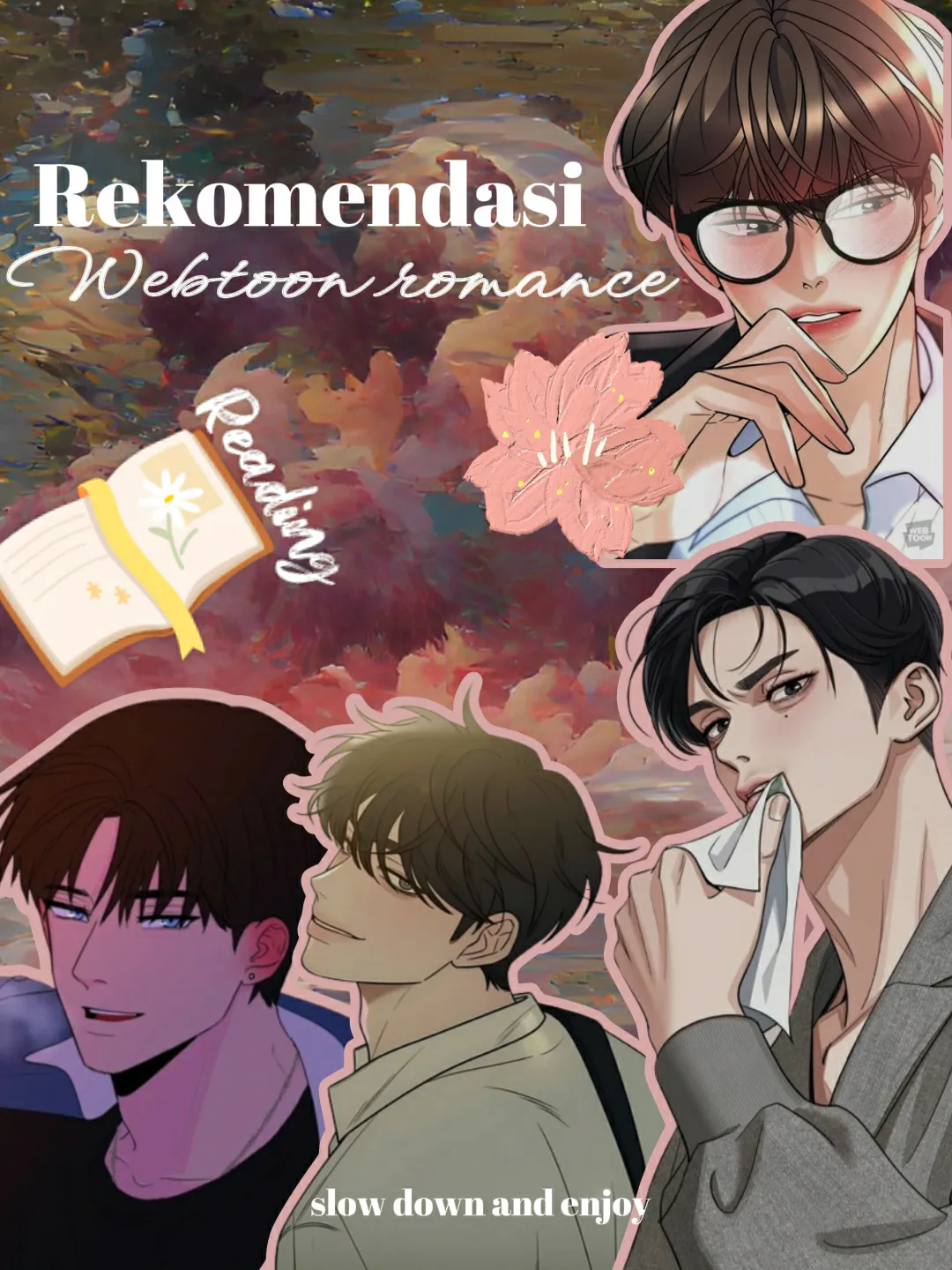 Rekomendasi Judul Webtoon | Galeri diposting oleh ZAHWA AYU | Lemon8