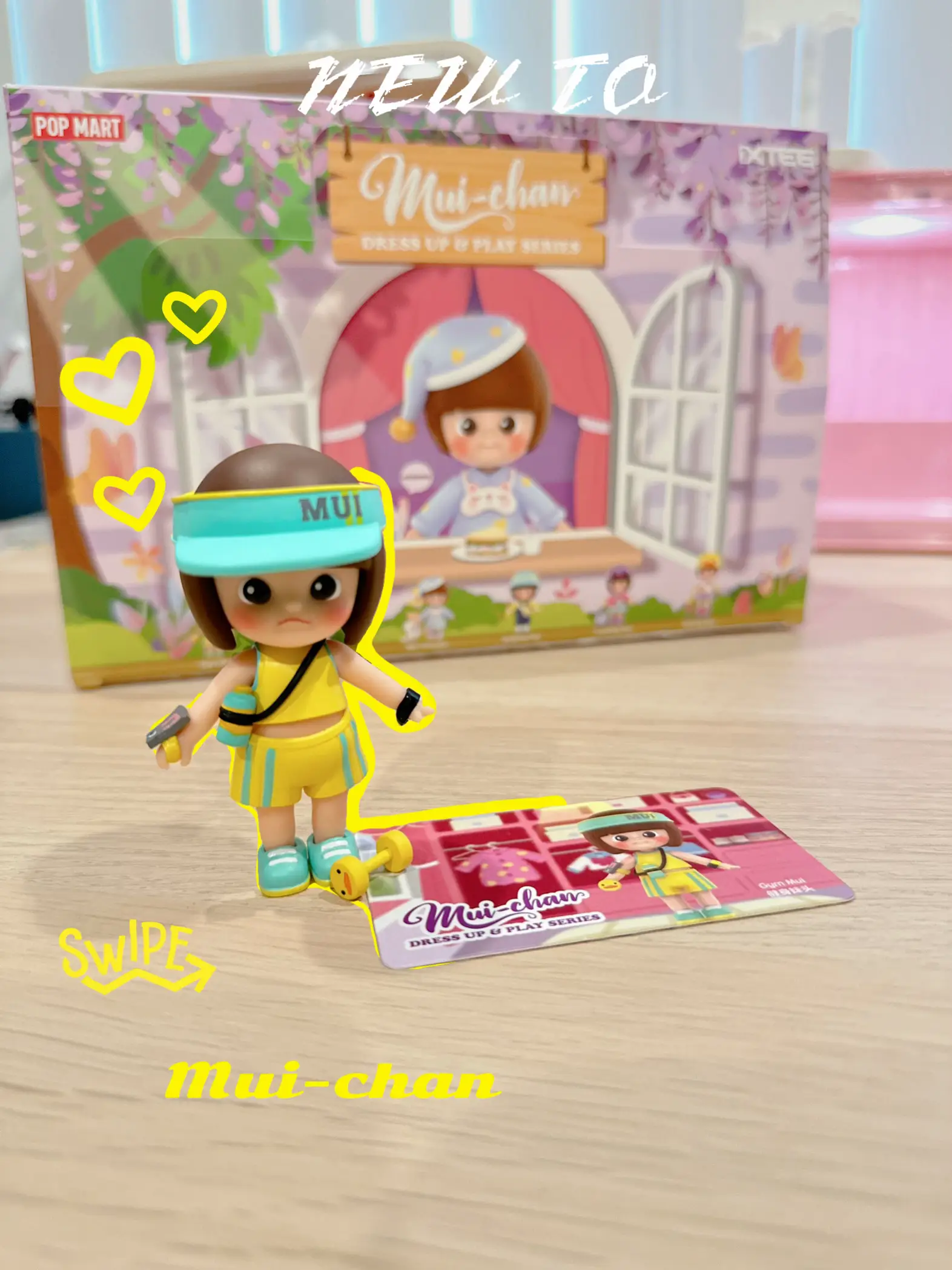 Mui-chan 👧Pop mart | แกลเลอรีที่โพสต์โดย My review by.PB | Lemon8