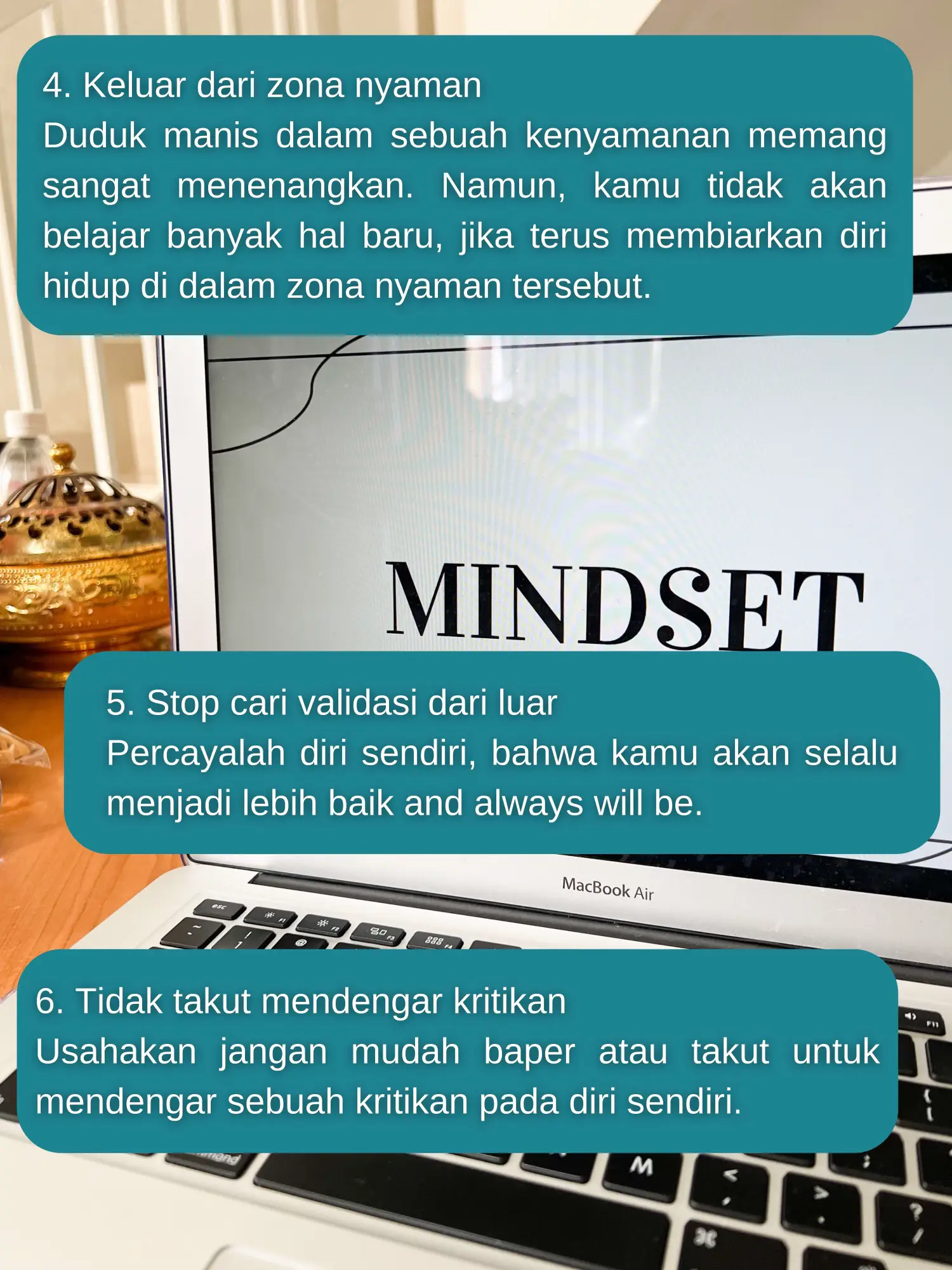 bagaimana sih cara membangun growth mindset ? | Kade Ernaが投稿したフォトブック | Lemon8