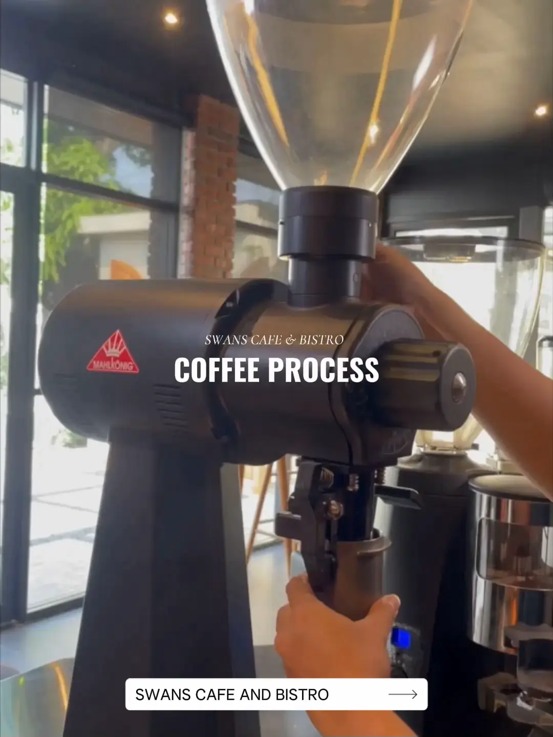 Coffee Process | วิดีโอที่เผยแพร่โดย SWANS CAFE | Lemon8