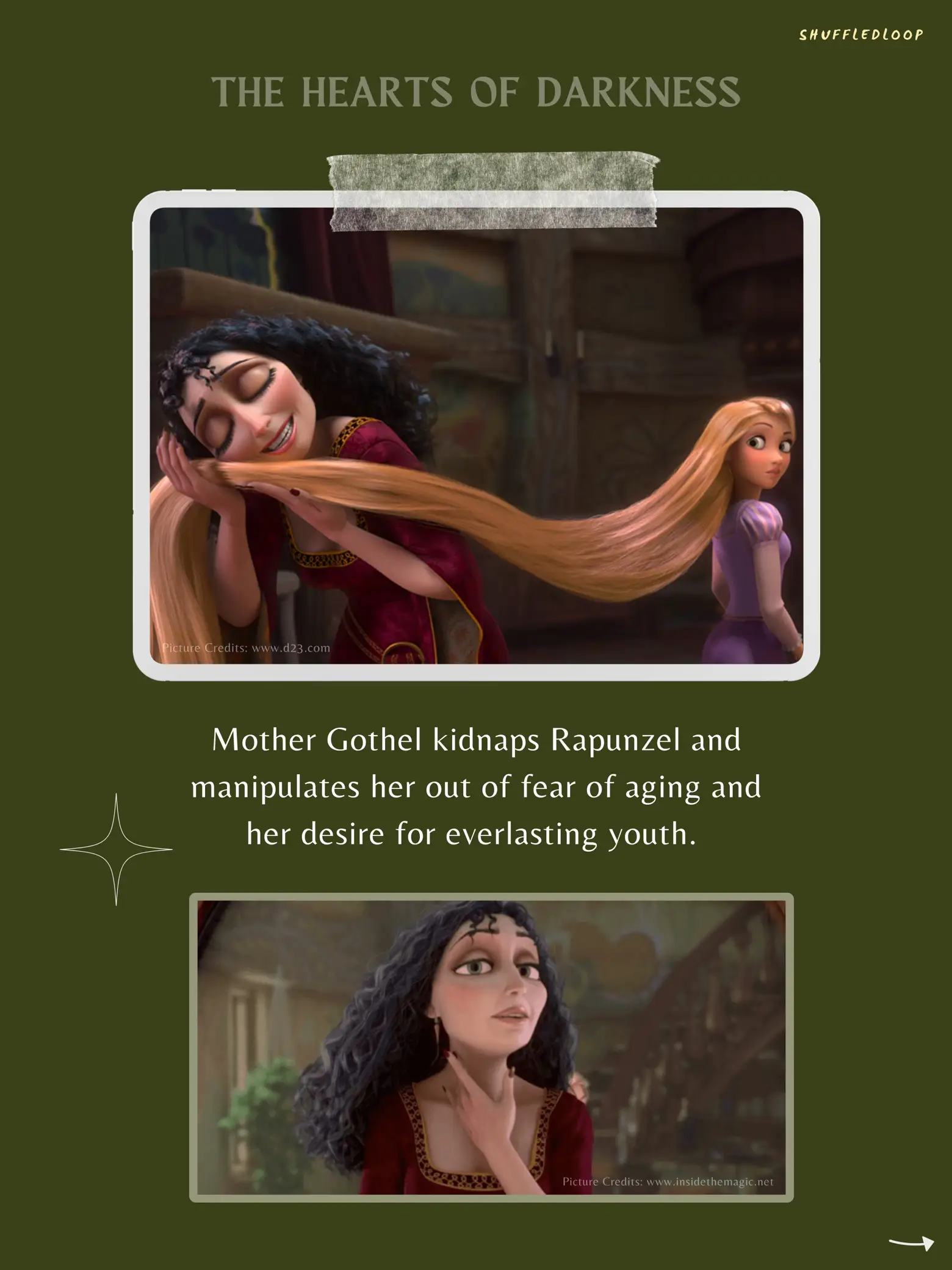 Moeder Gothel Stem Disney Tangled Tangled Mother Gothel Cosplay