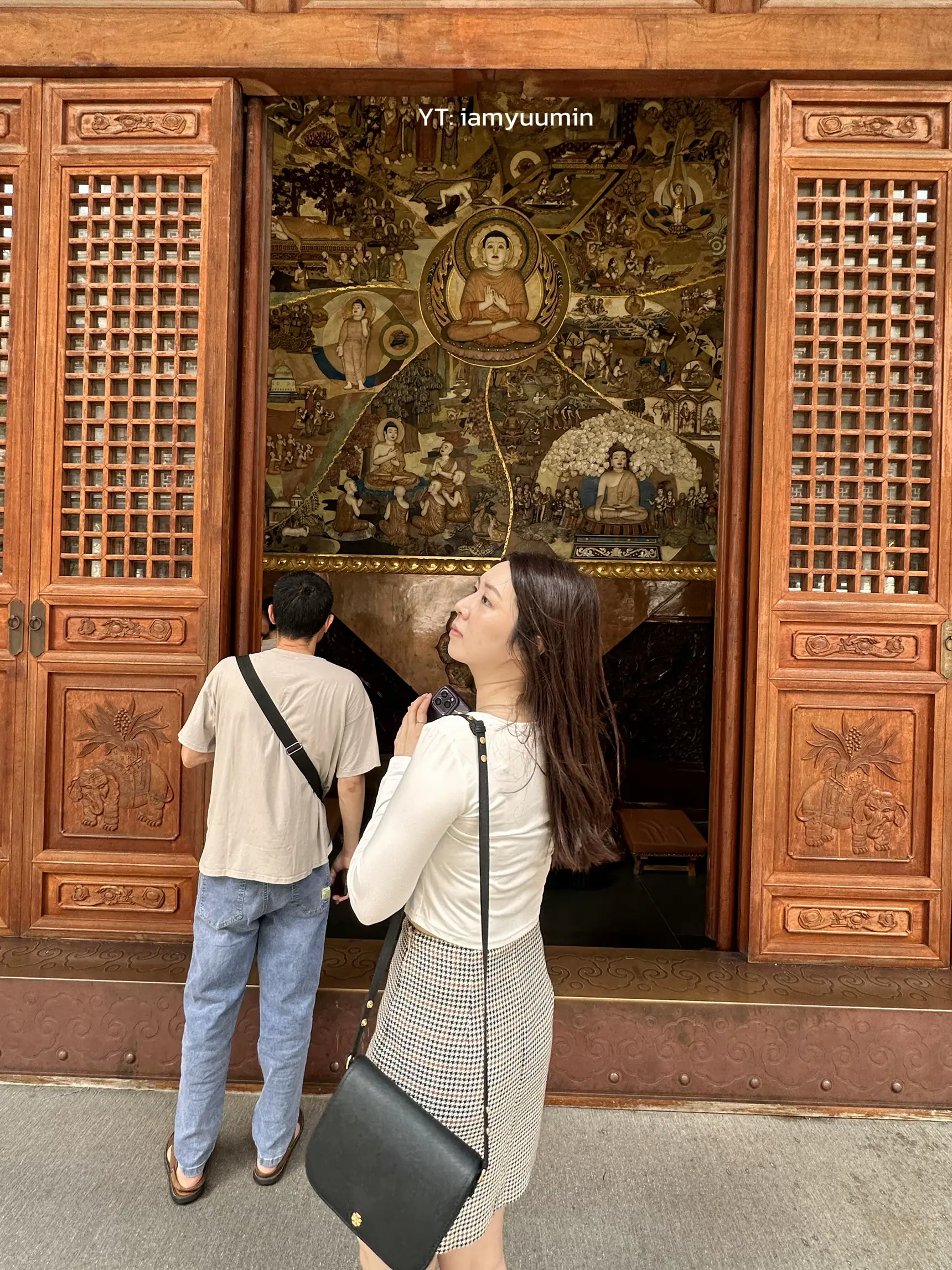 วัดJing An เซี่ยงไฮ้🇨🇳 ไม่มีใครไม่รู้จัก | แกลเลอรีที่โพสต์โดย Iamyuumin | Lemon8