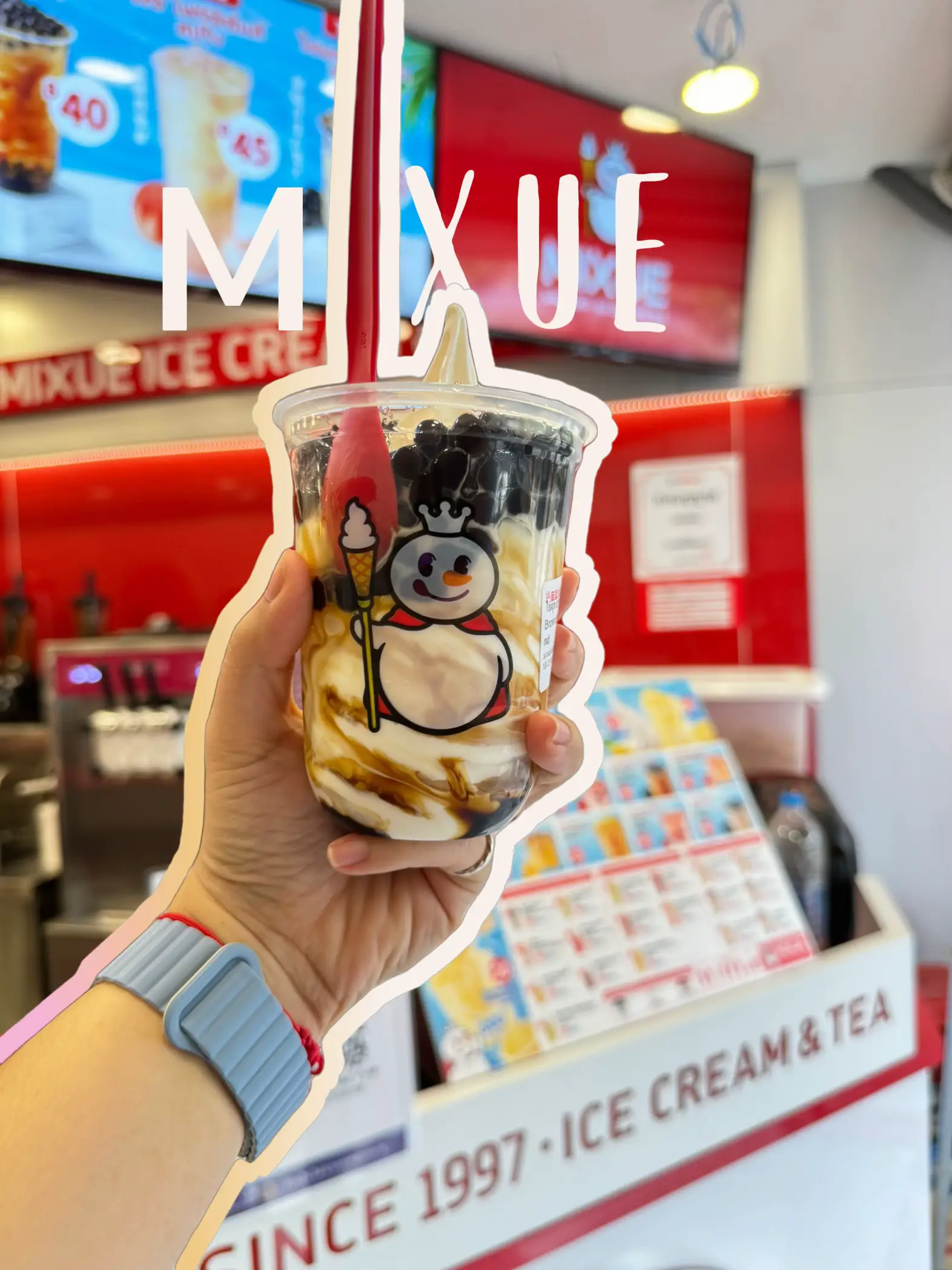 Mixue สาขา สามย่าน - การค้นหาใน Lemon8
