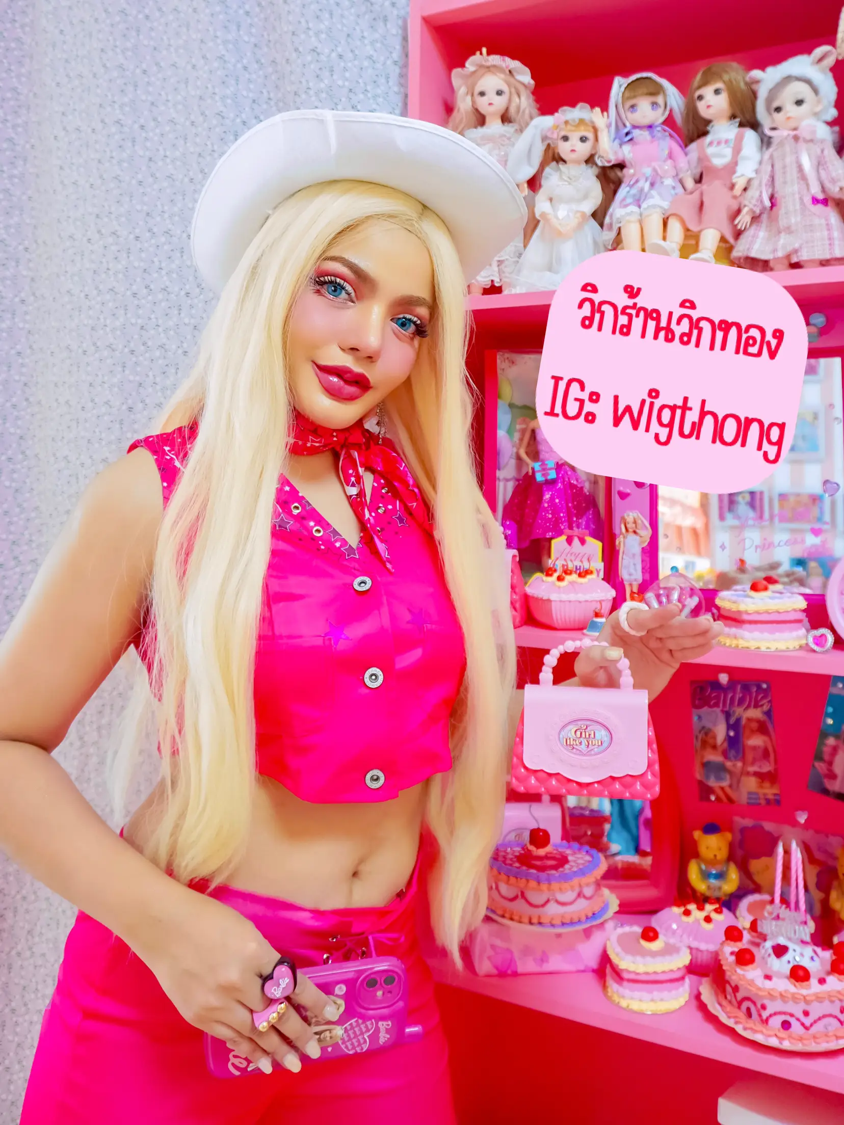 Ootd แจกพิกัดชุด Barbie ถอดแบบมาจากหนังbarbie 2023🩷🎀👸🏼 แกลเลอรีที่โพสต์โดย Zara💕 Lemon8