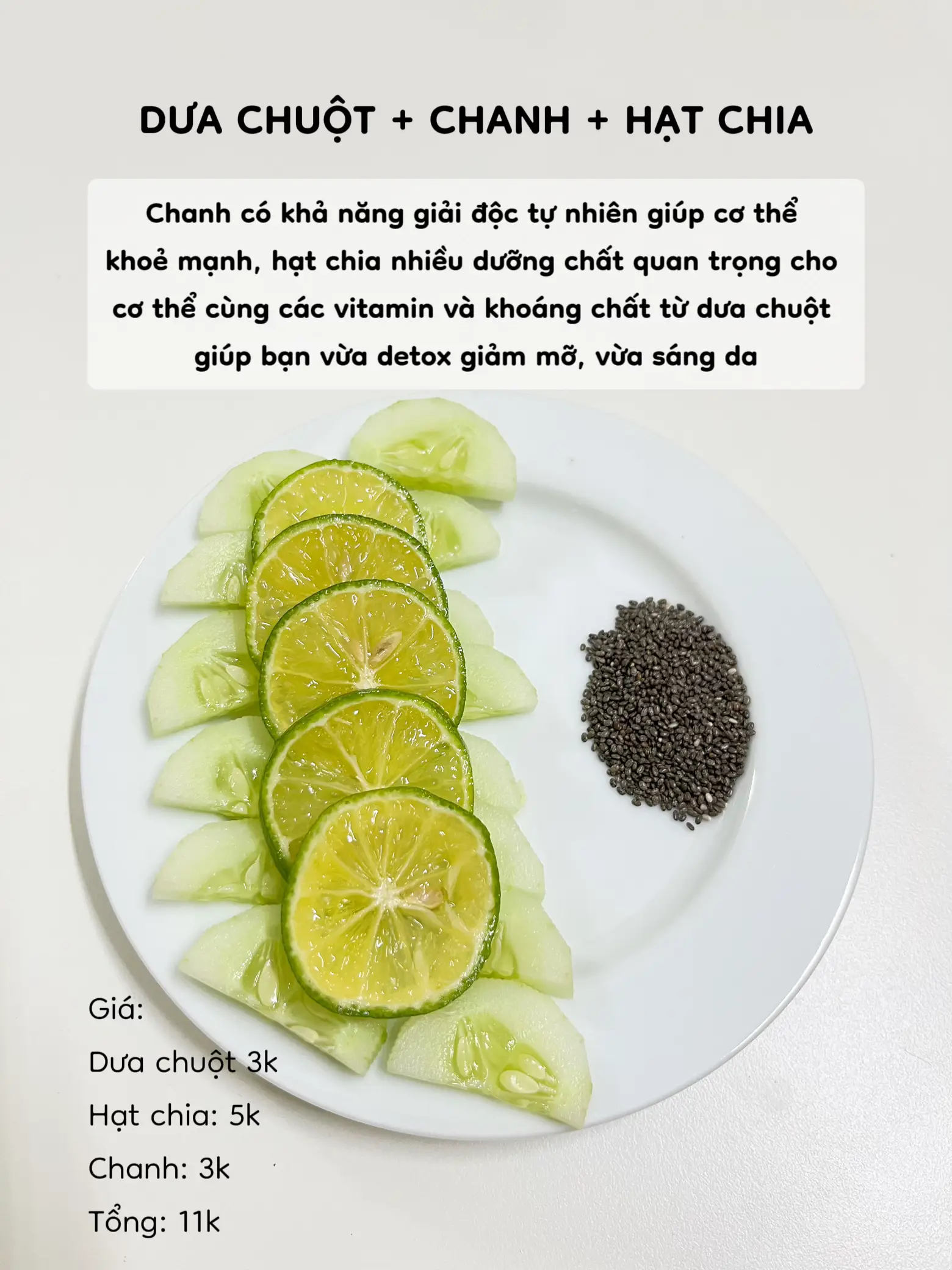 Nước detox giảm mỡ trăng da chưa đến 15k | Bộ sưu tập do Nhường La đăng ...