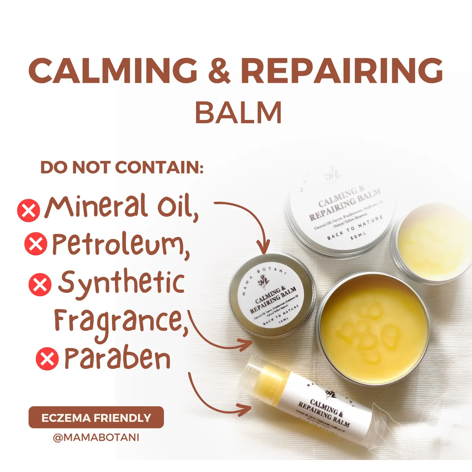 Non Toxic Heal Balm, Baby-Adult | Galeri diposting oleh Mama Botani ...