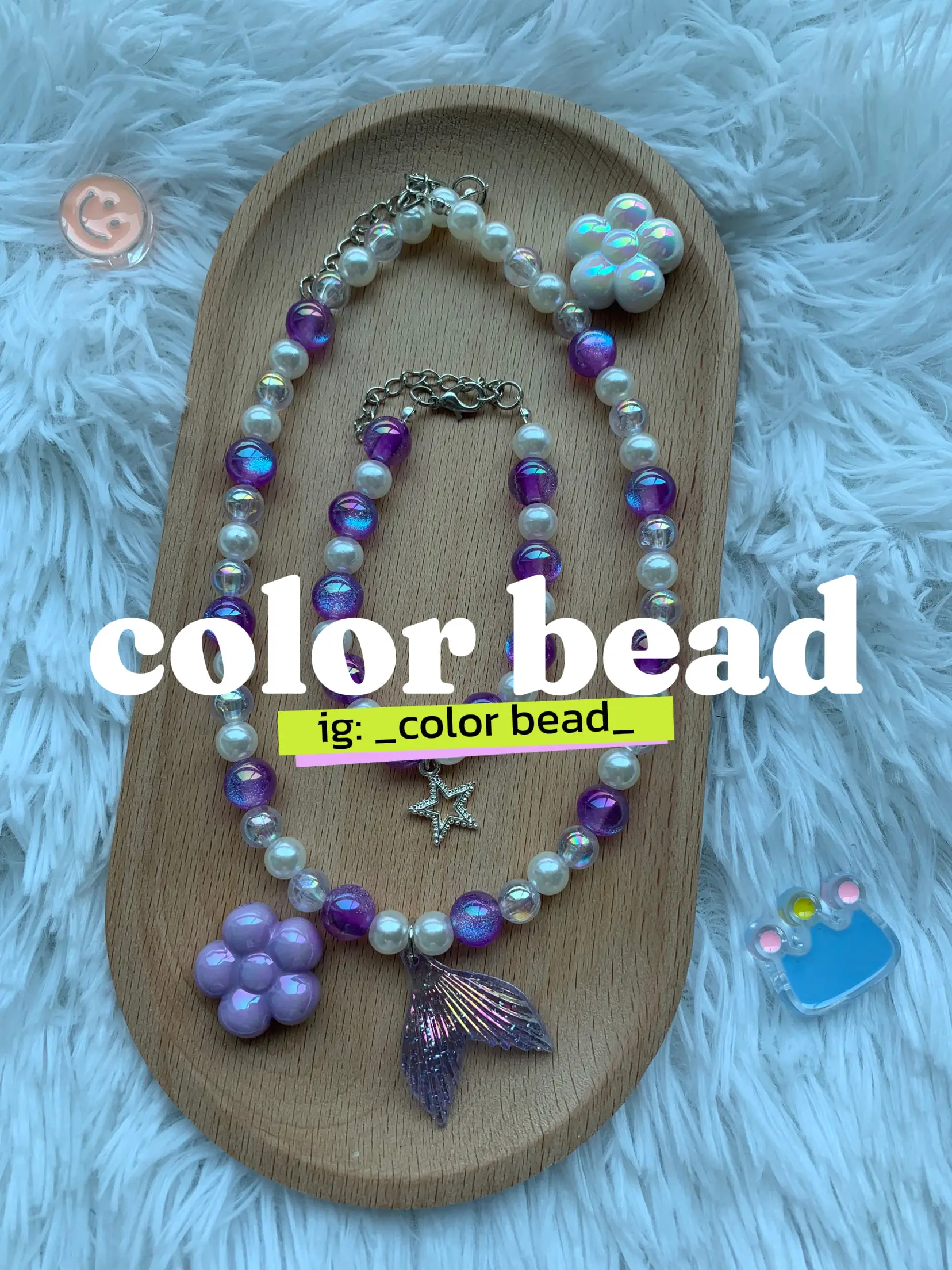 color bead | แกลเลอรีที่โพสต์โดย CUP CAKE | Lemon8