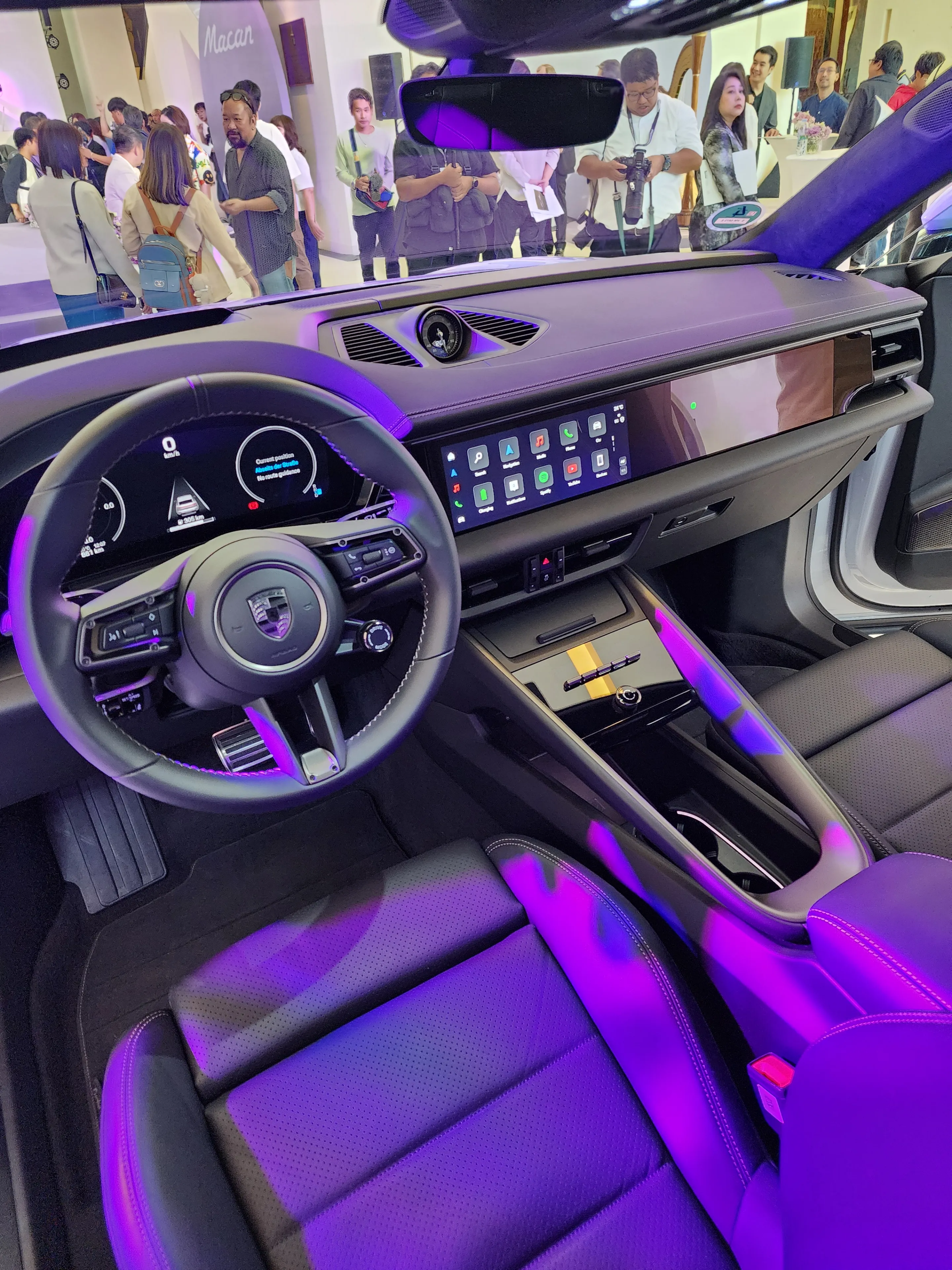 Porsche เปิดตัว Macan 4 รถไฟฟ้า 100% | แกลเลอรีที่โพสต์โดย DJ AU EV | Lemon8