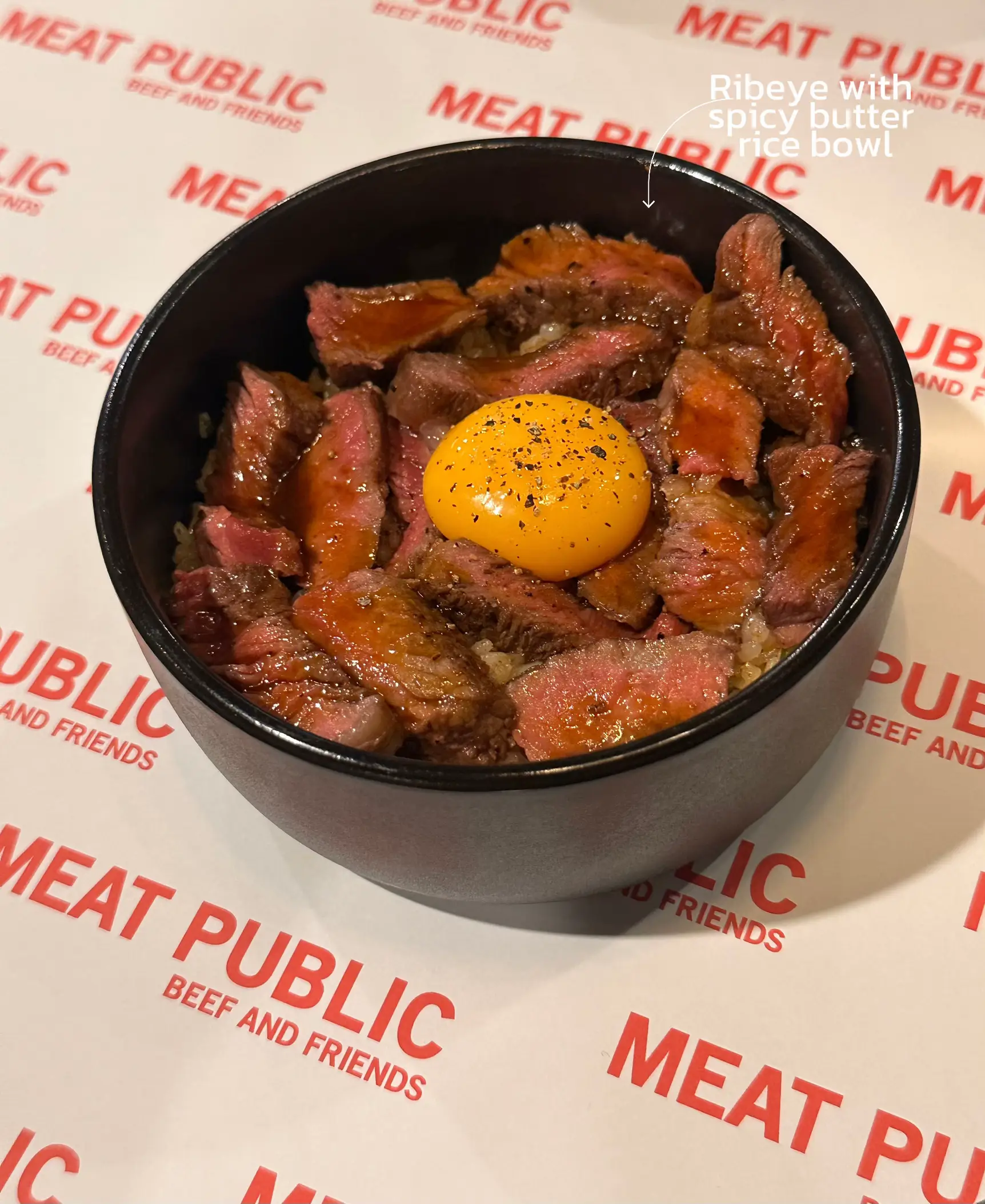 Meat Public 🥩🍴 Meat Face Rice Shop Opens New Ari Neighborhood | Gallery ...