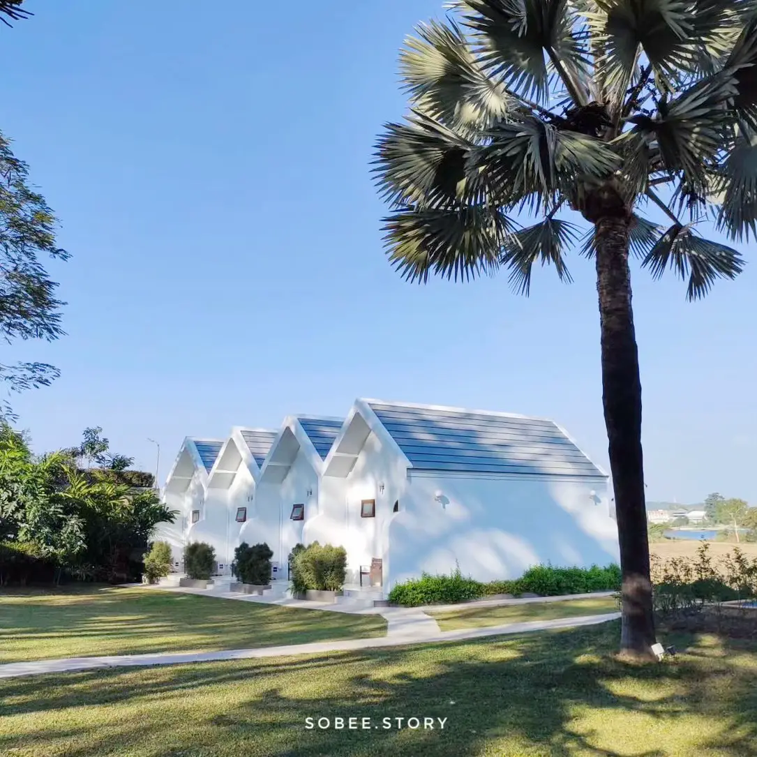 ที่พักเชียงราย มินิมอลน่ารัก 🩵 | แกลเลอรีที่โพสต์โดย Sobee.story | Lemon8