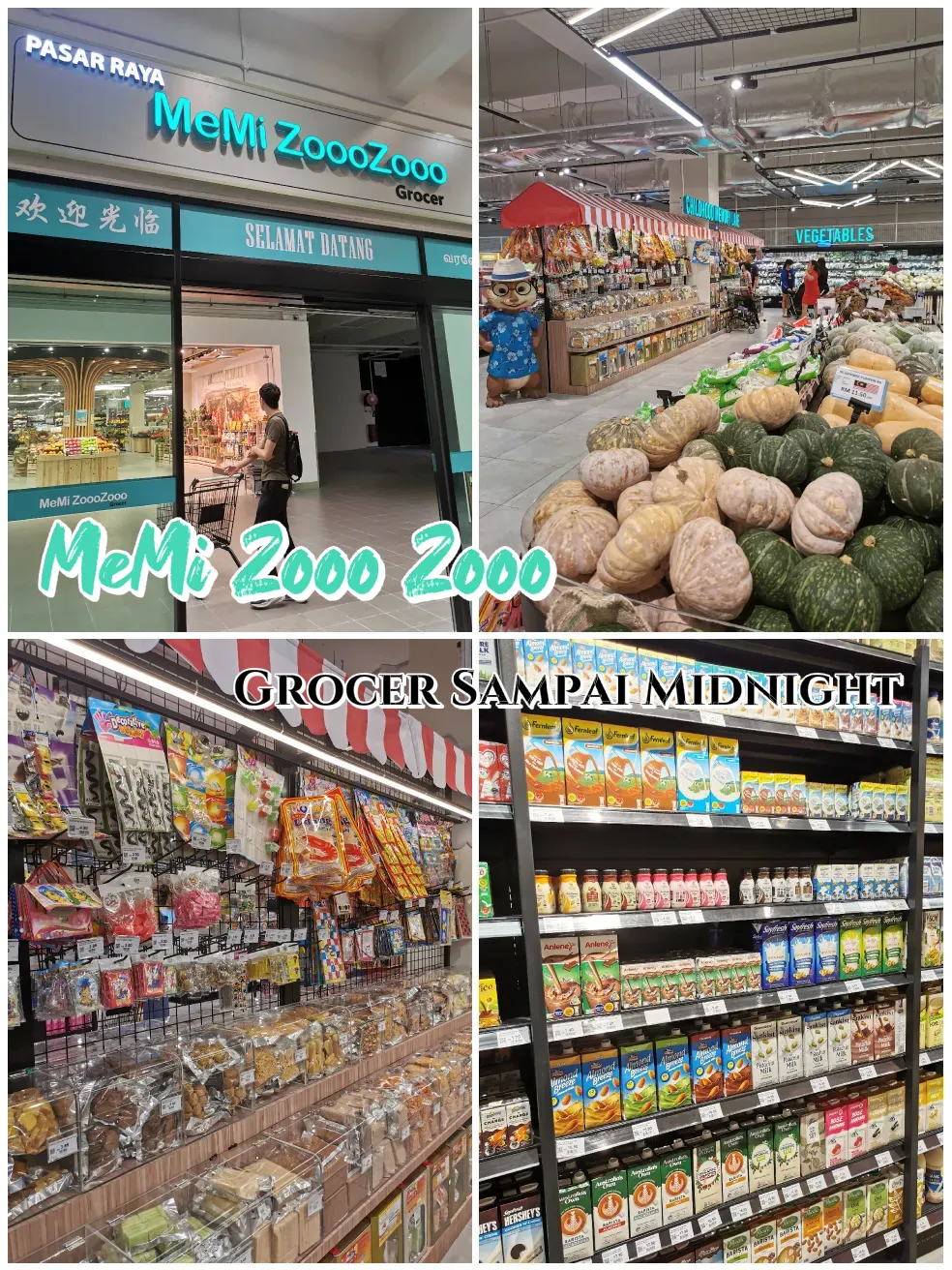 🇲🇾MeMi Zooo Zooo - Grocer Buka Sampai Midnight | Galeri disiarkan oleh ...