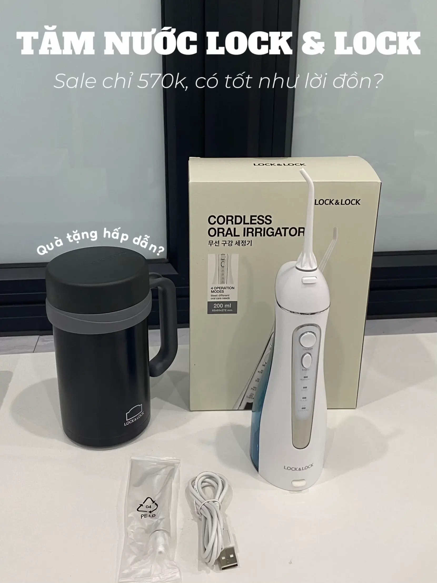 DÂN NIỀNG RĂNG|Tăm nước LocknLock liệu đáng mua?🦷🪥 | Bộ sưu tập do Min đăng | Lemon8