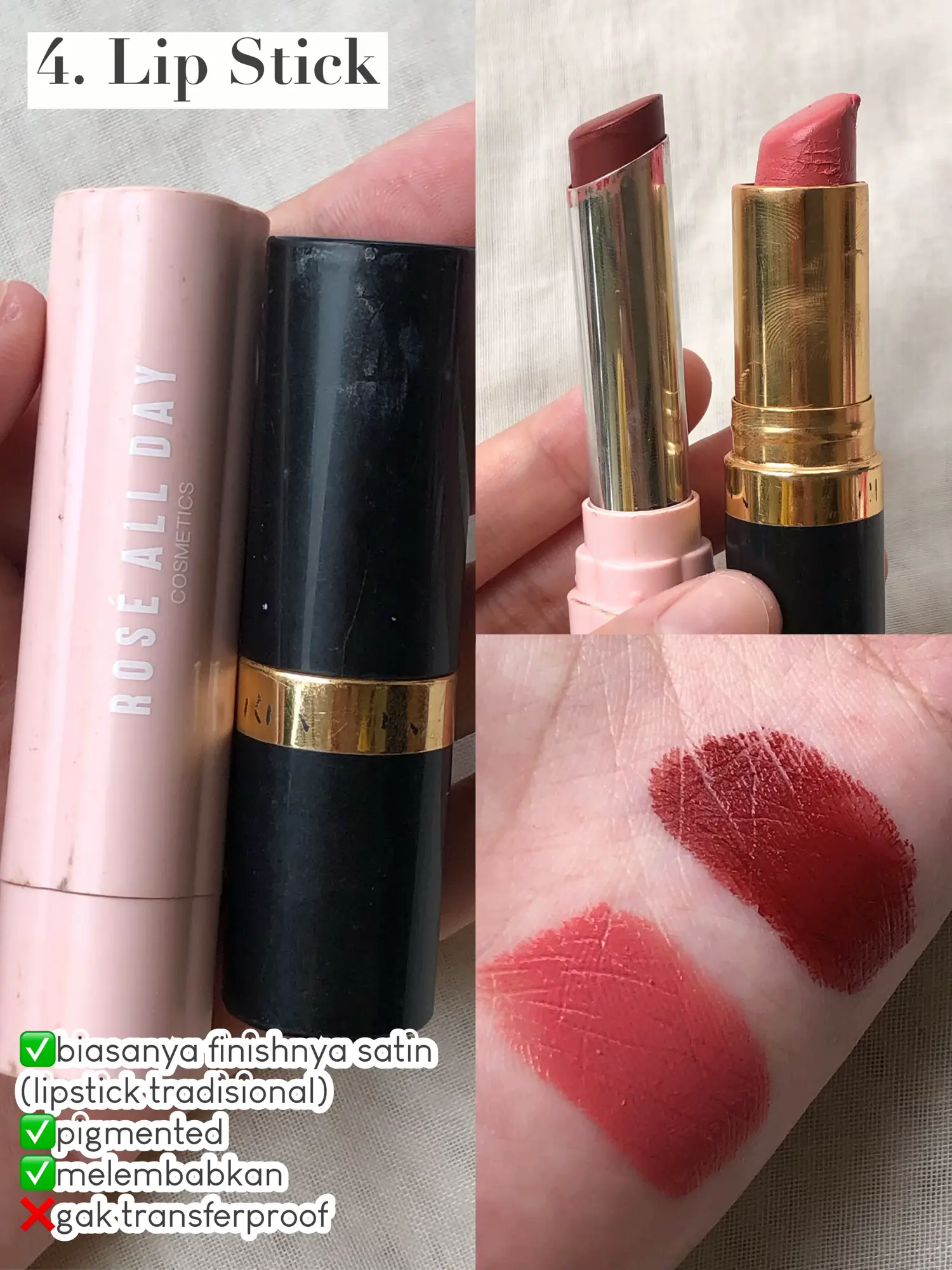 Macam Macam Jenis Lip Products 💄 | Galeri diposting oleh Farah🥕 | Lemon8