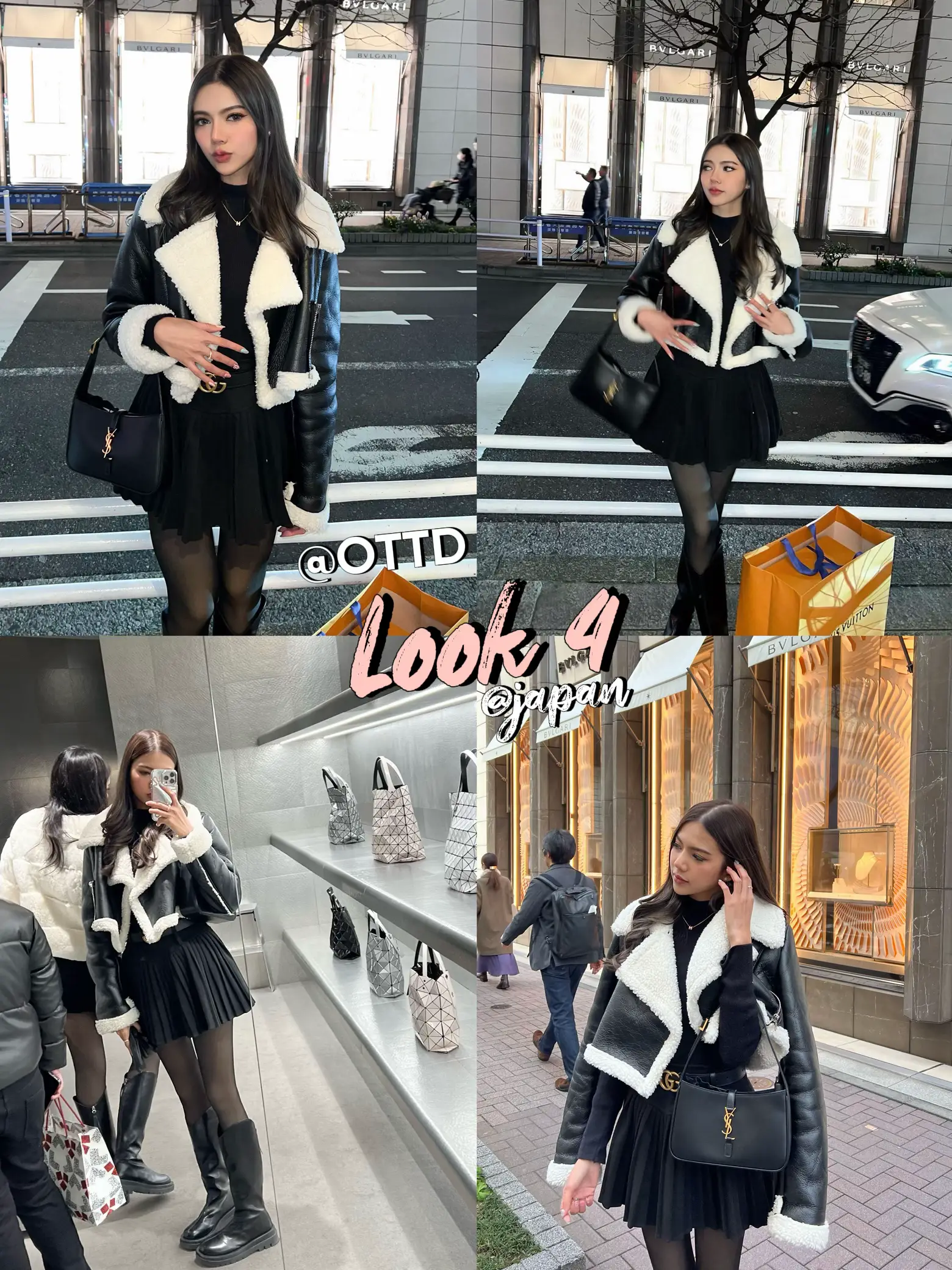 8 look in japan 2024 (winter)🇯🇵⛄️🛫 | แกลเลอรีที่โพสต์โดย F˳ ༘* | Lemon8